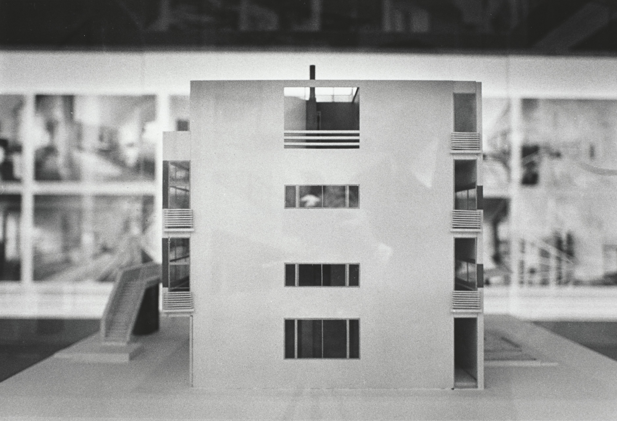 Installation view, "Le Corbusier 'Les Terrasses' The Villa Stein at ...