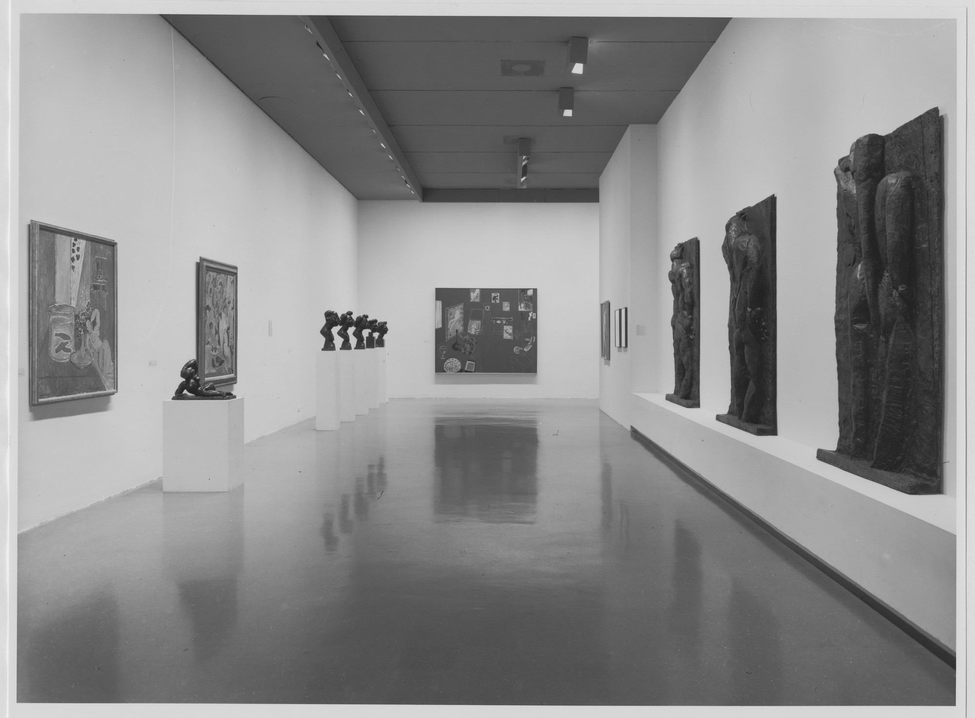 Installation view of the exhibition "Matisse in the Collection of the ...
