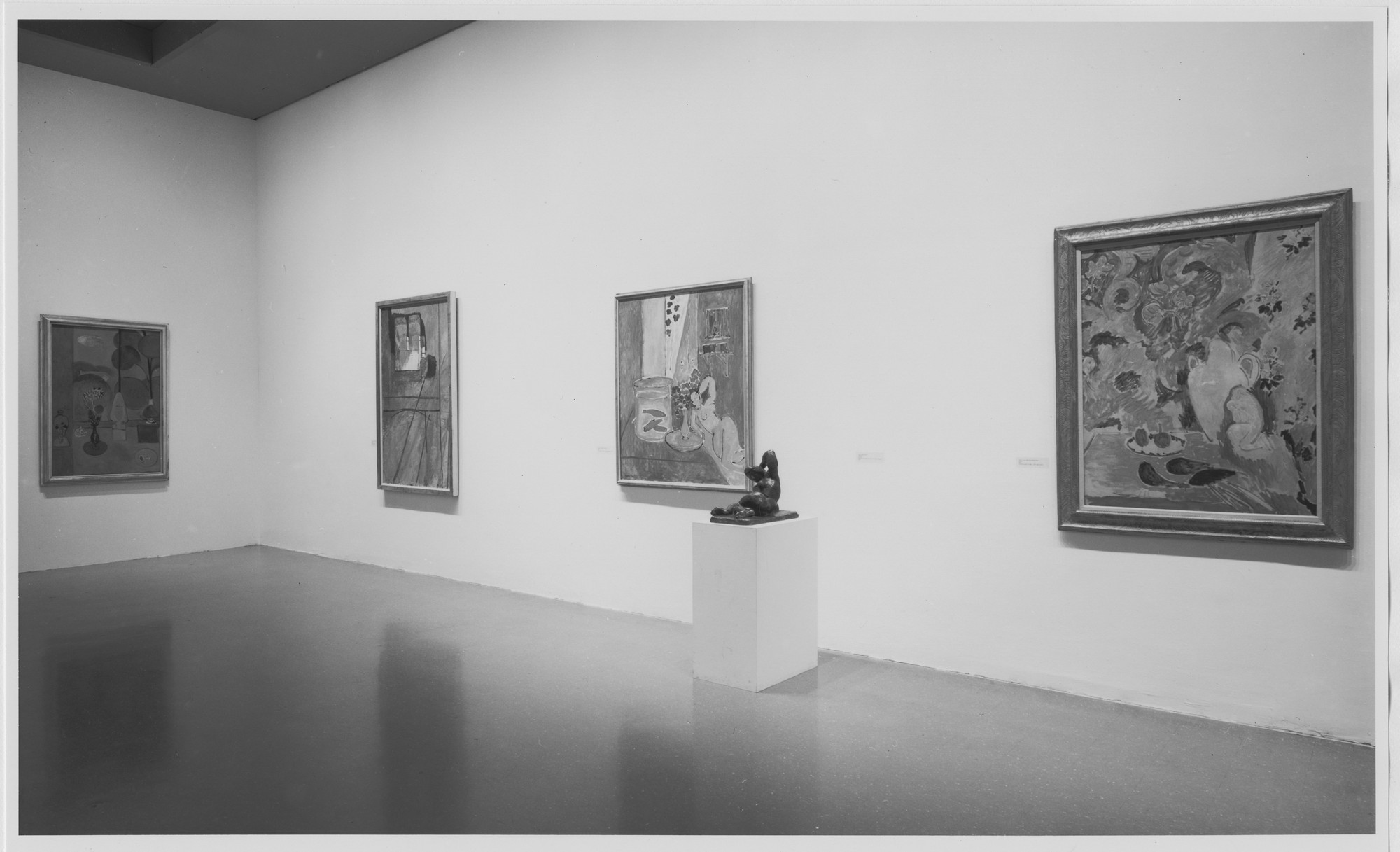 Installation view of the exhibition "Matisse in the Collection of the ...