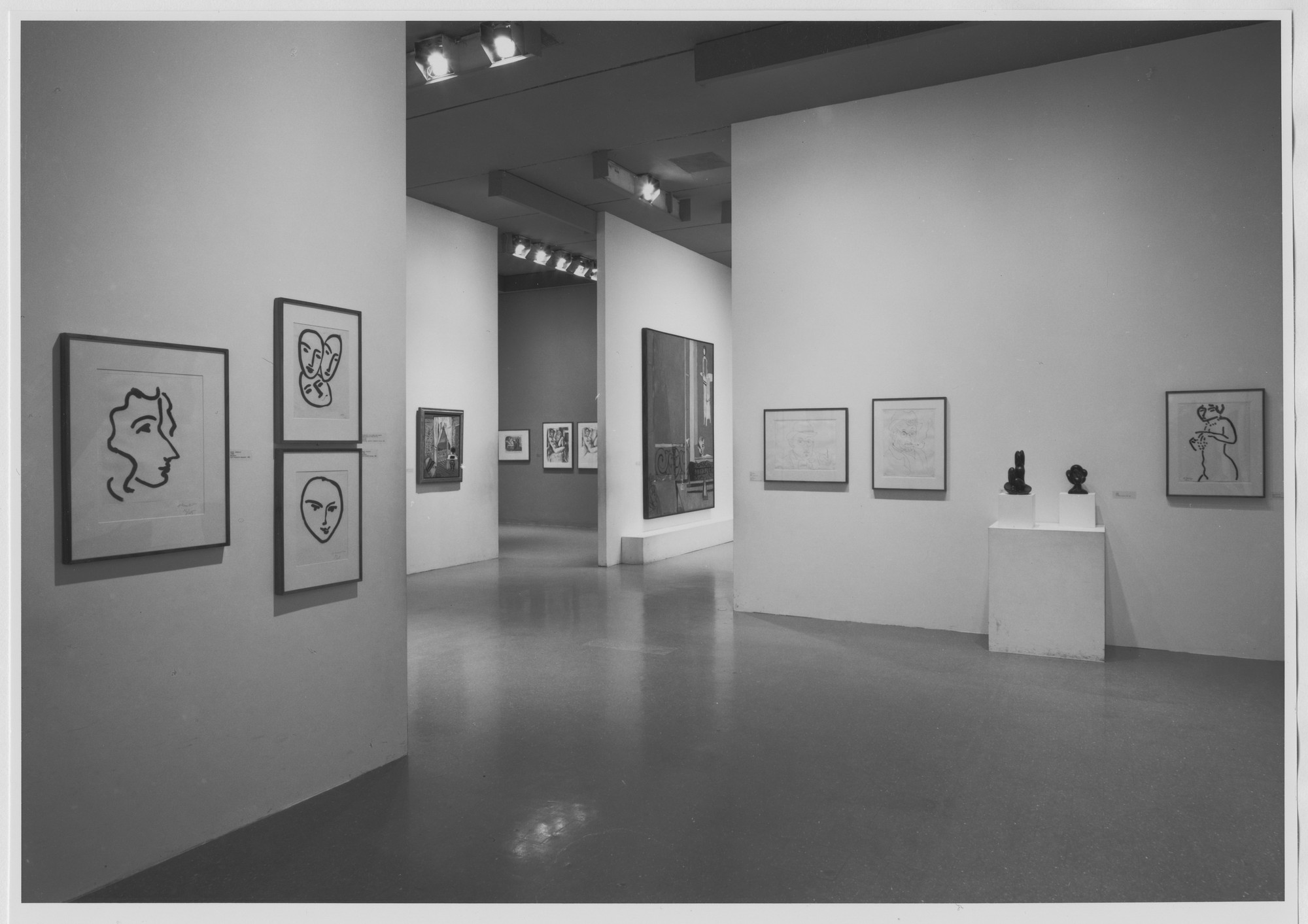 Installation view of the exhibition "Matisse in the Collection of the ...