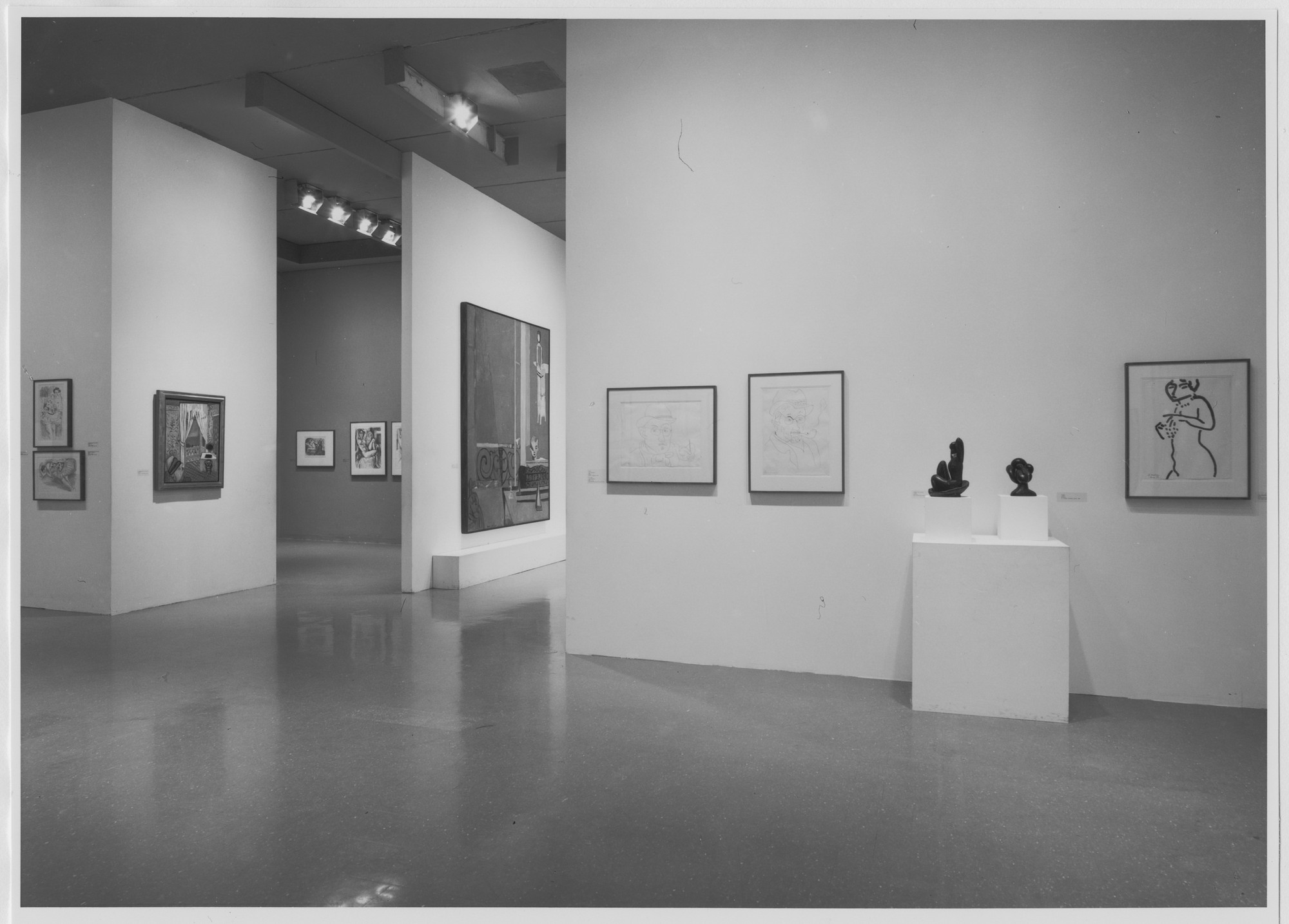 Installation view of the exhibition "Matisse in the Collection of the ...