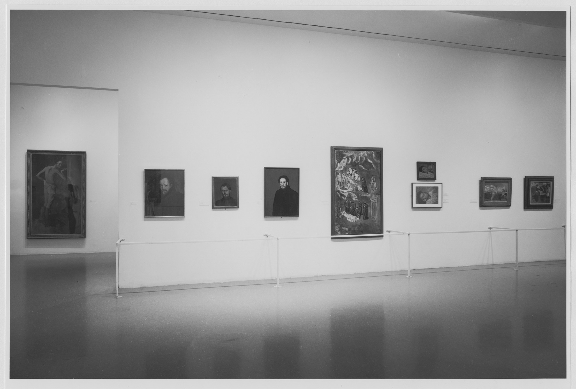 Installation view of the exhibition "Pablo Picasso: A Retrospective" | MoMA