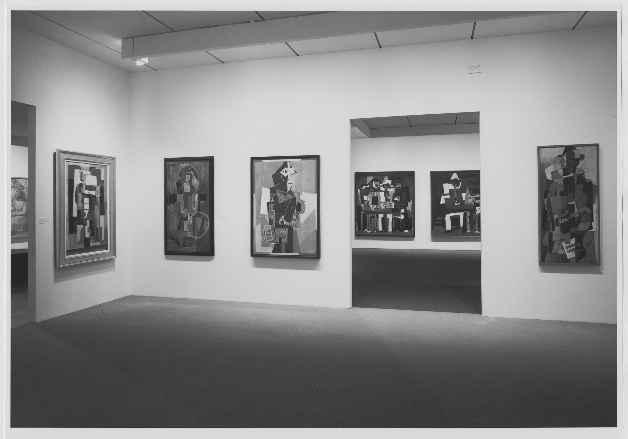Installation view of the exhibition "Pablo Picasso: A Retrospective" | MoMA