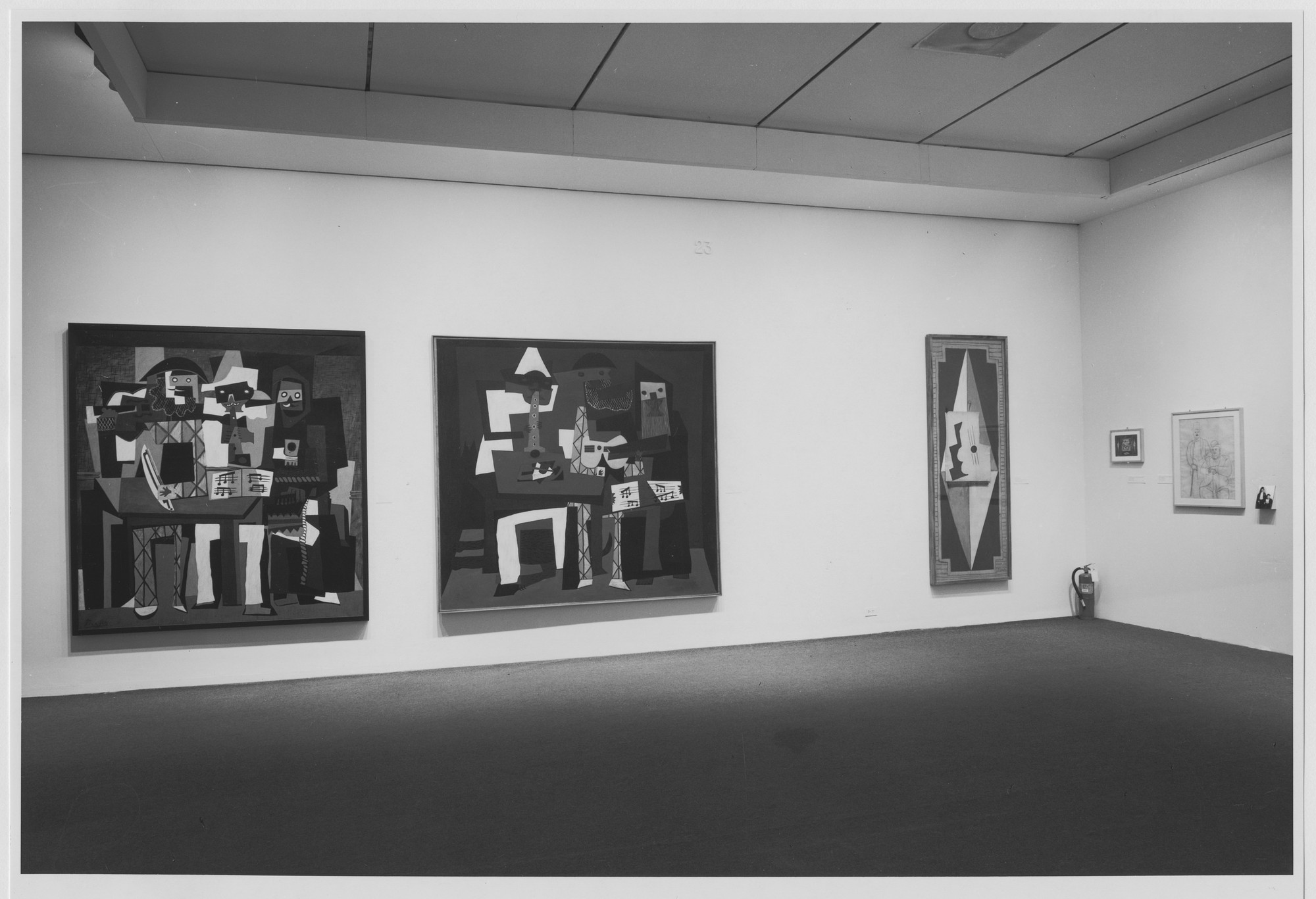 Installation view of the exhibition "Pablo Picasso: A Retrospective" | MoMA