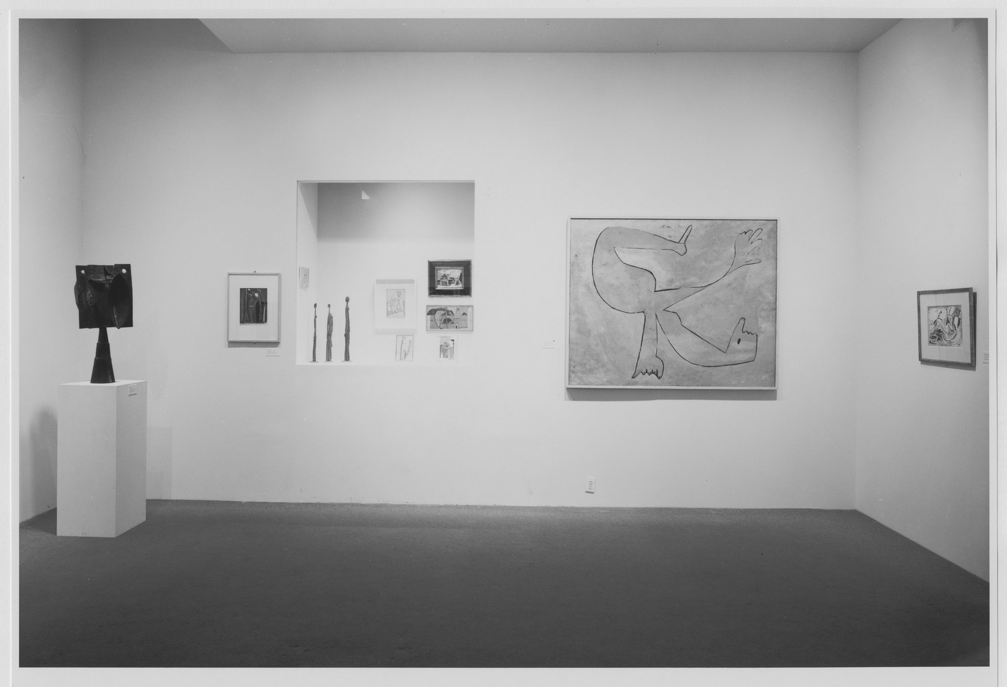 Installation view of the exhibition "Pablo Picasso: A Retrospective" | MoMA