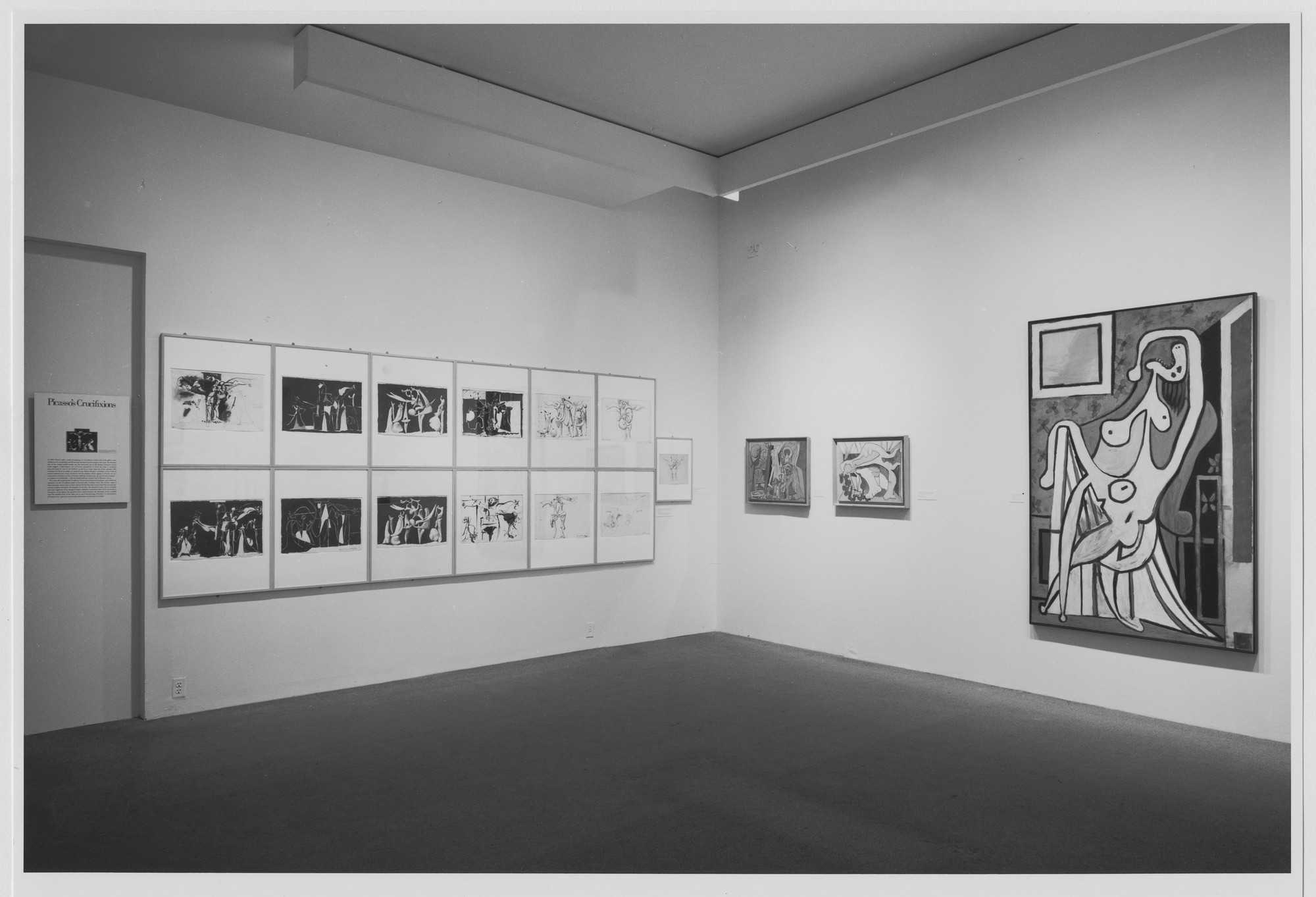 Installation view of the exhibition "Pablo Picasso: A Retrospective" | MoMA