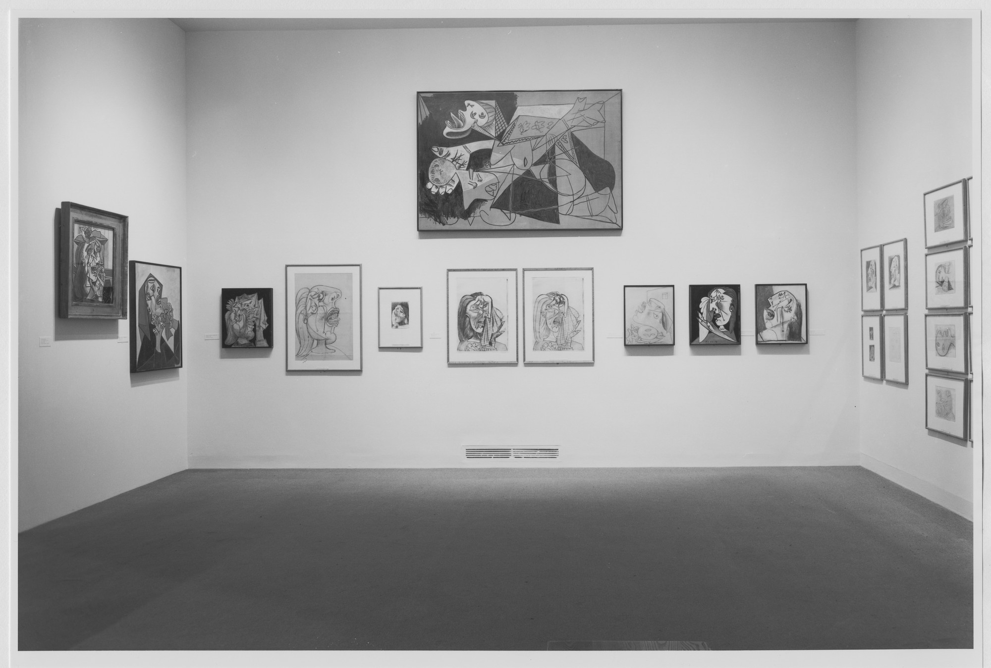 Installation view of the exhibition "Pablo Picasso: A Retrospective" | MoMA