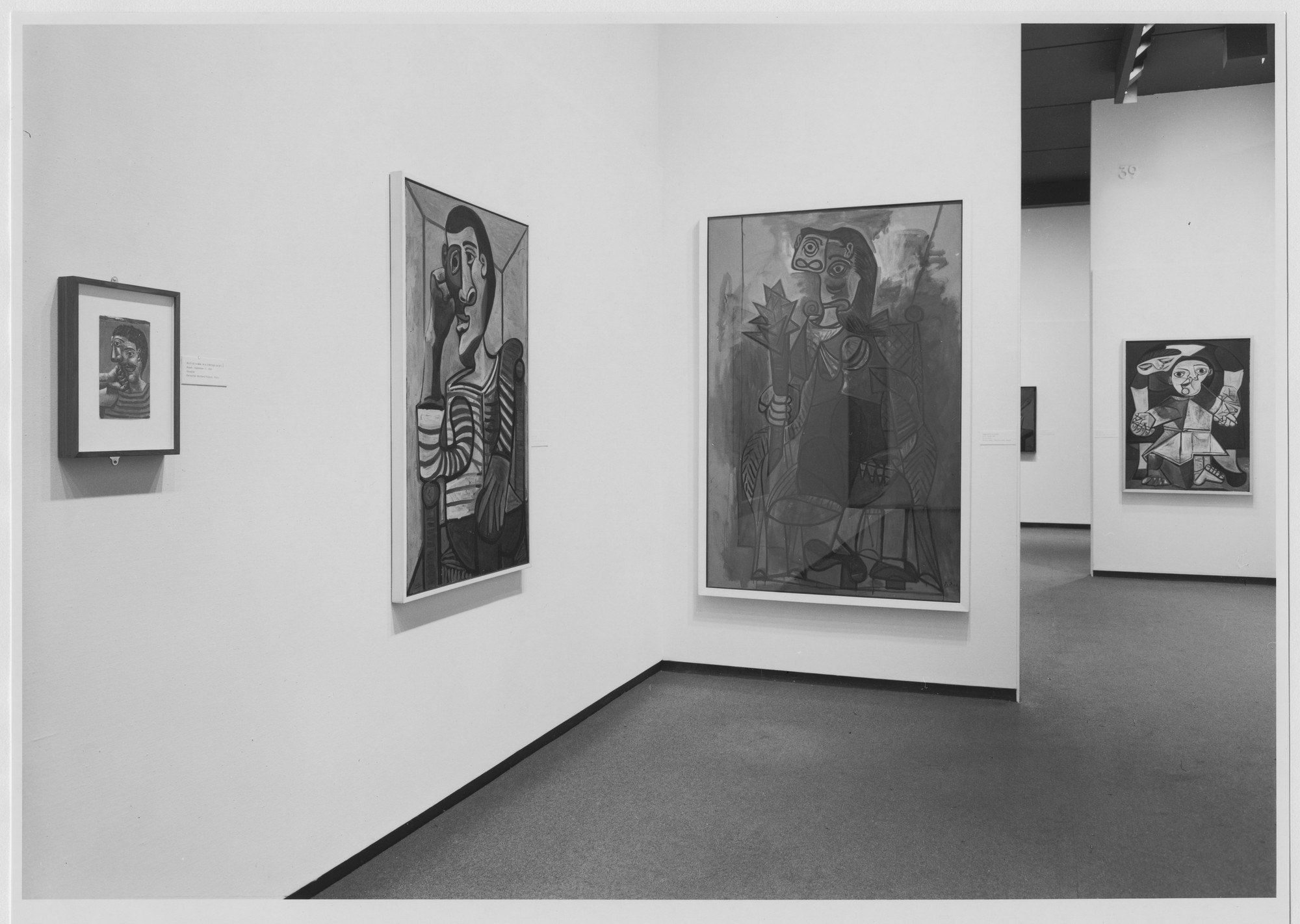 Installation view of the exhibition "Pablo Picasso: A Retrospective" | MoMA