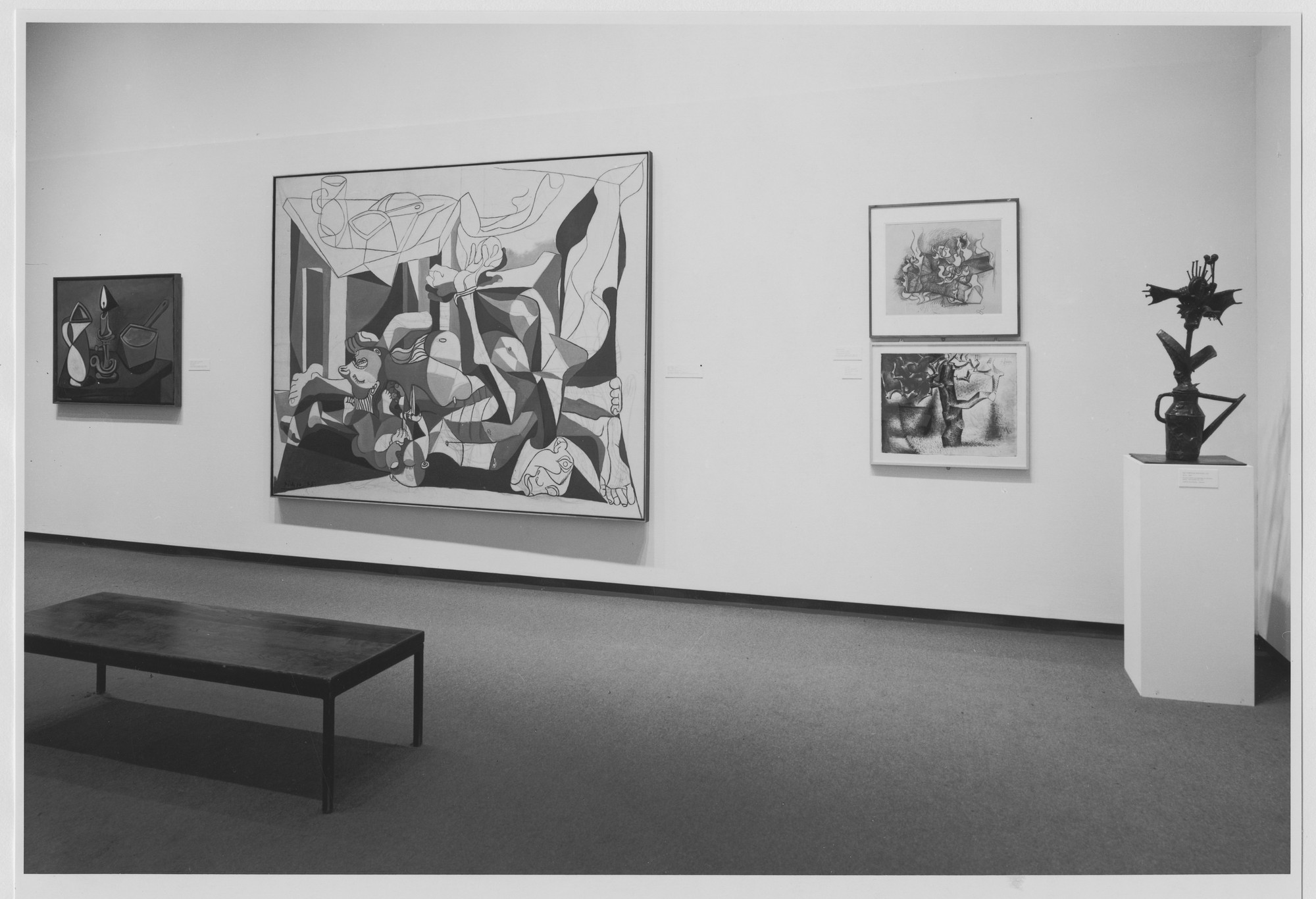 Installation view of the exhibition "Pablo Picasso: A Retrospective" | MoMA