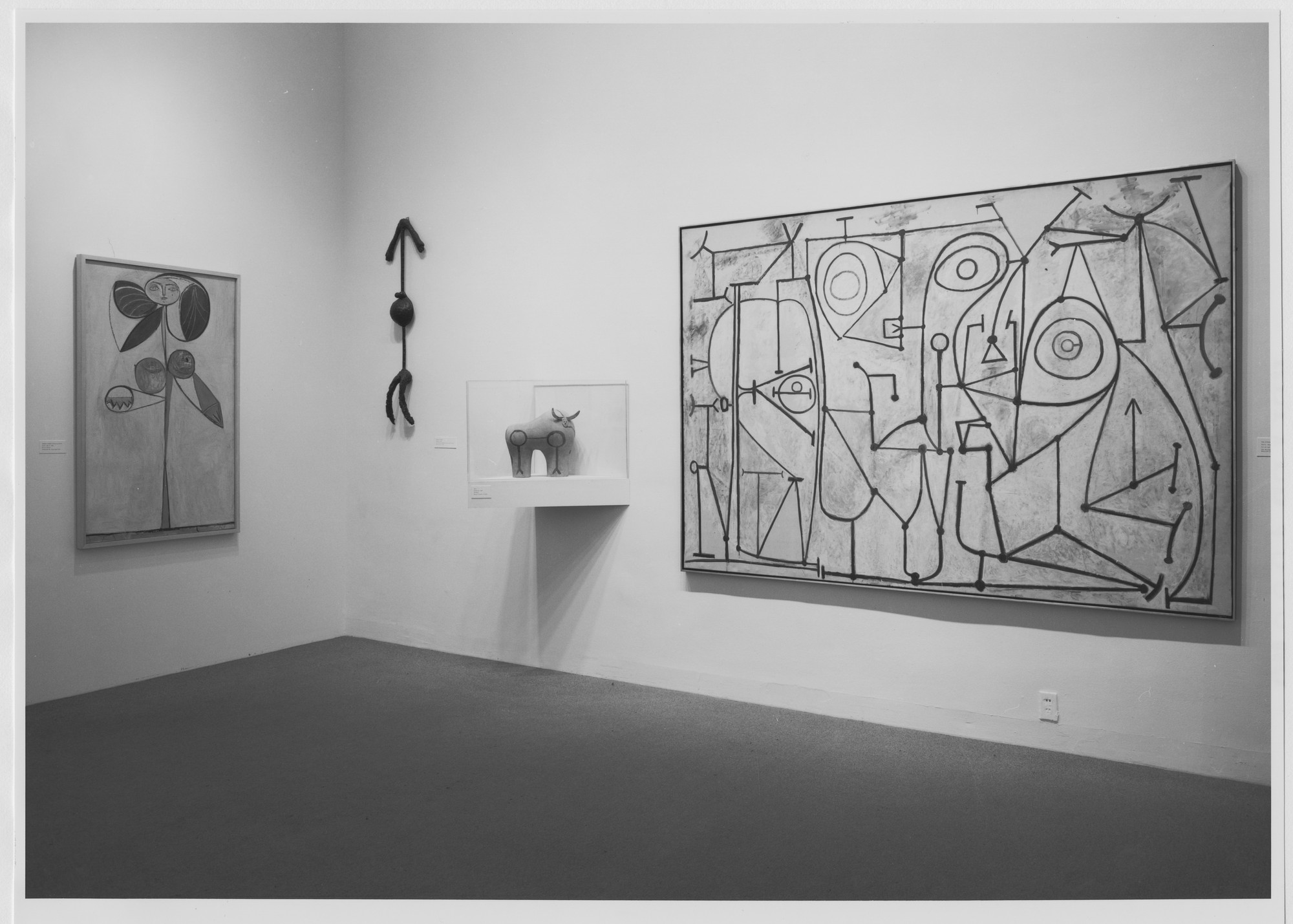 Installation view of the exhibition "Pablo Picasso: A Retrospective" | MoMA