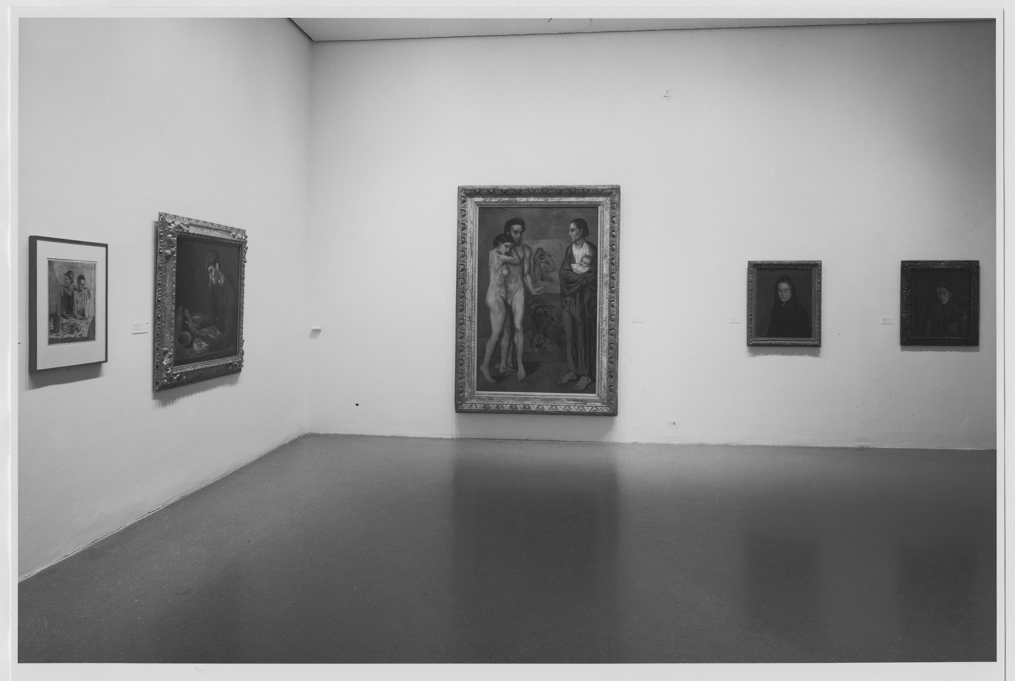 Installation view of the exhibition "Pablo Picasso: A Retrospective" | MoMA