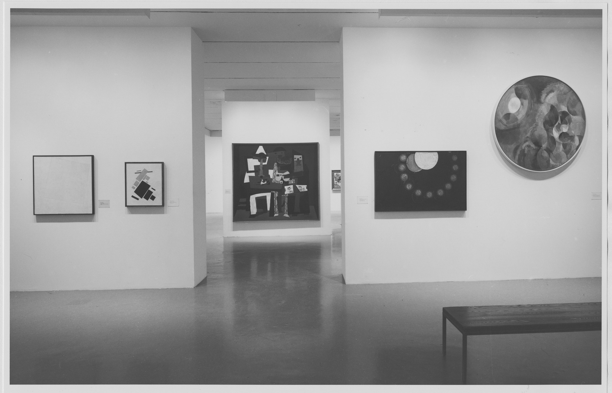 Installation view of the exhibition "Masterworks from the Collection ...