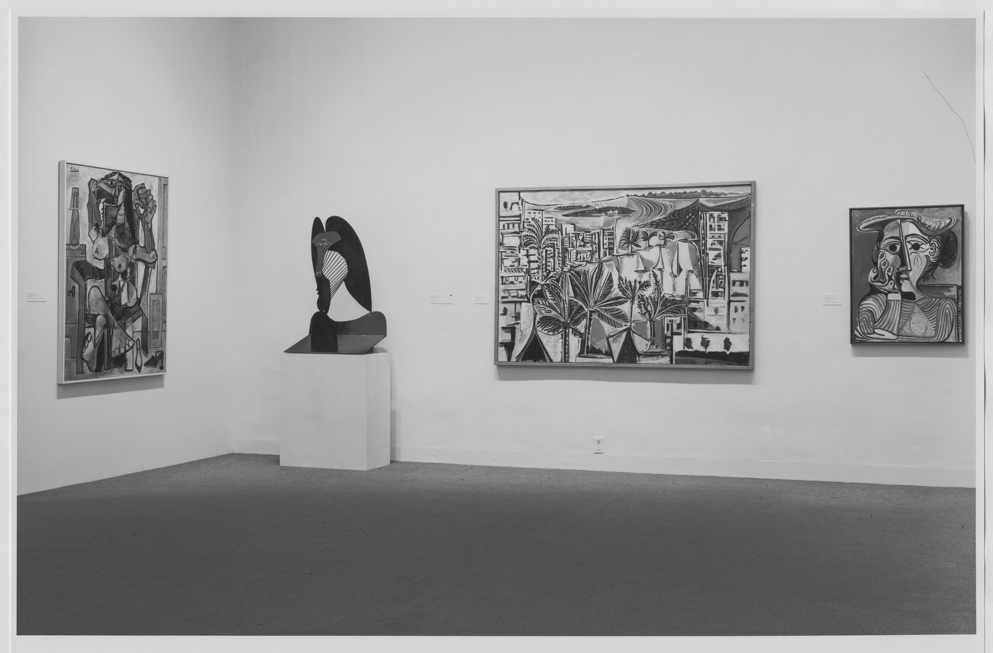 Installation view of the exhibition "Pablo Picasso: A Retrospective" | MoMA