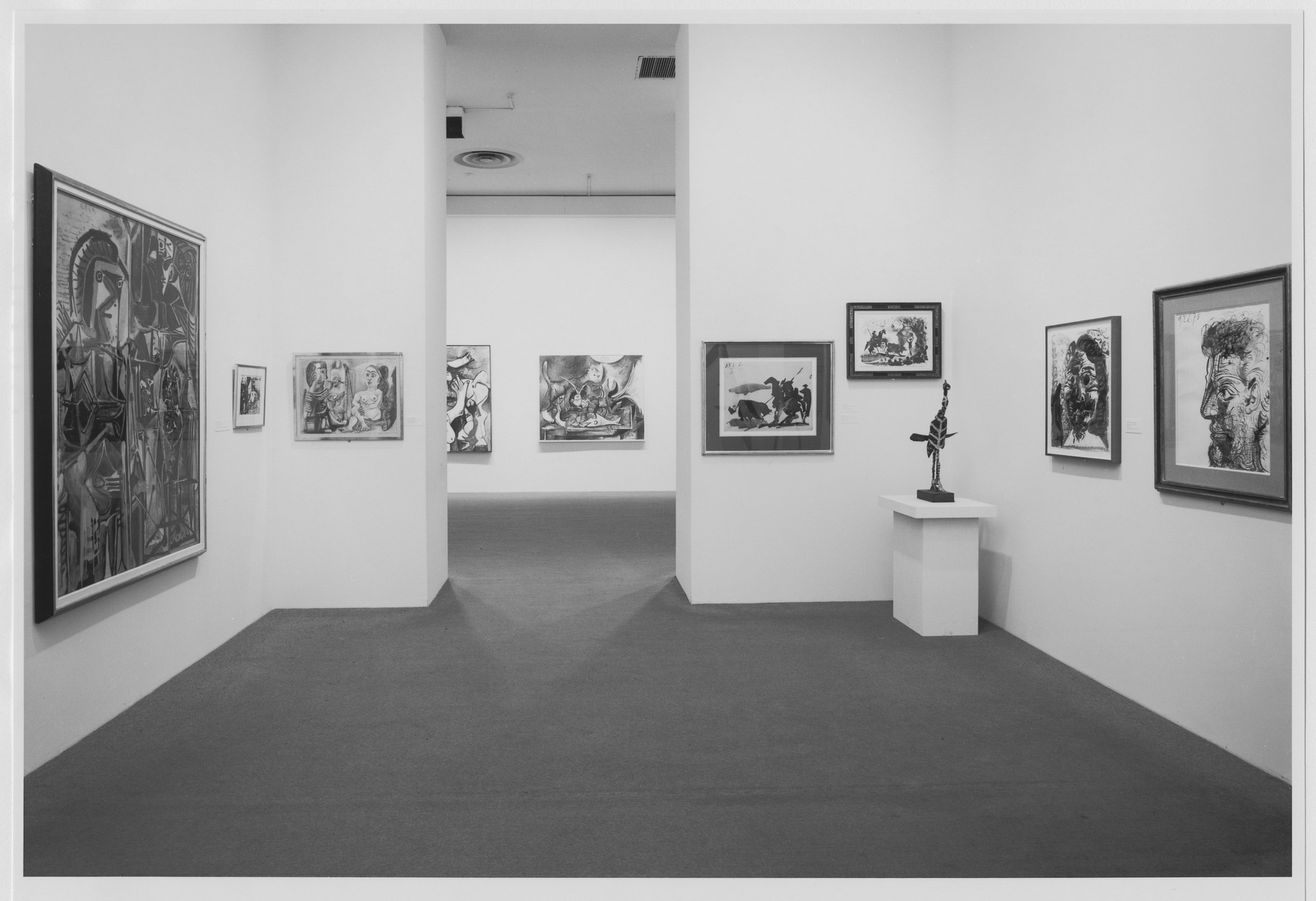 Installation view of the exhibition "Pablo Picasso: A Retrospective" | MoMA