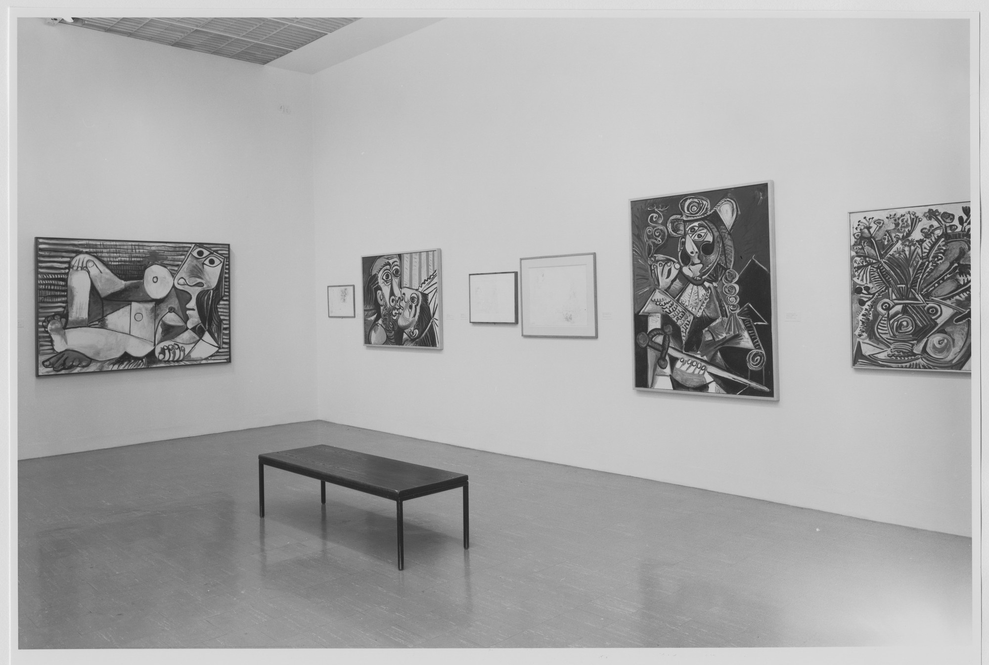 Installation view of the exhibition "Pablo Picasso: A Retrospective" | MoMA
