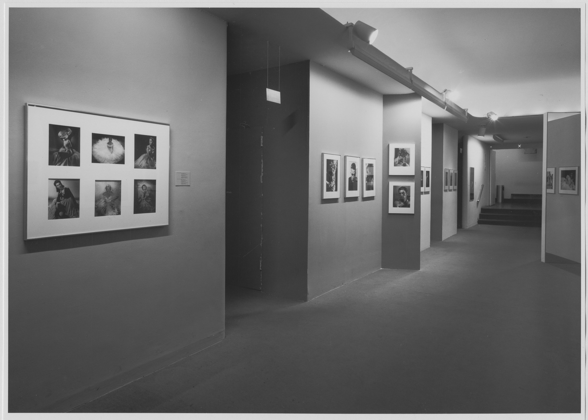 Installation view of the exhibition "Hollywood Portrait Photographers ...