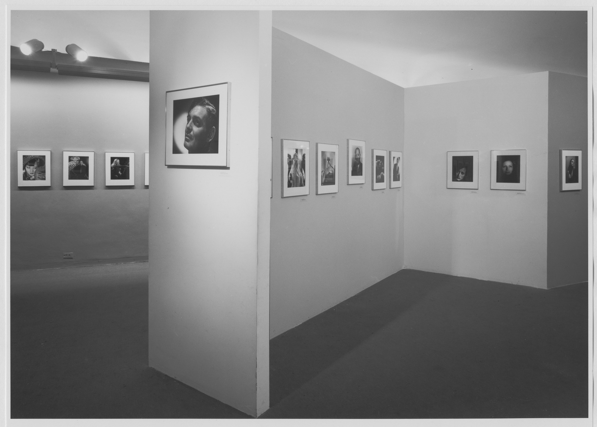 Installation view of the exhibition "Hollywood Portrait Photographers ...