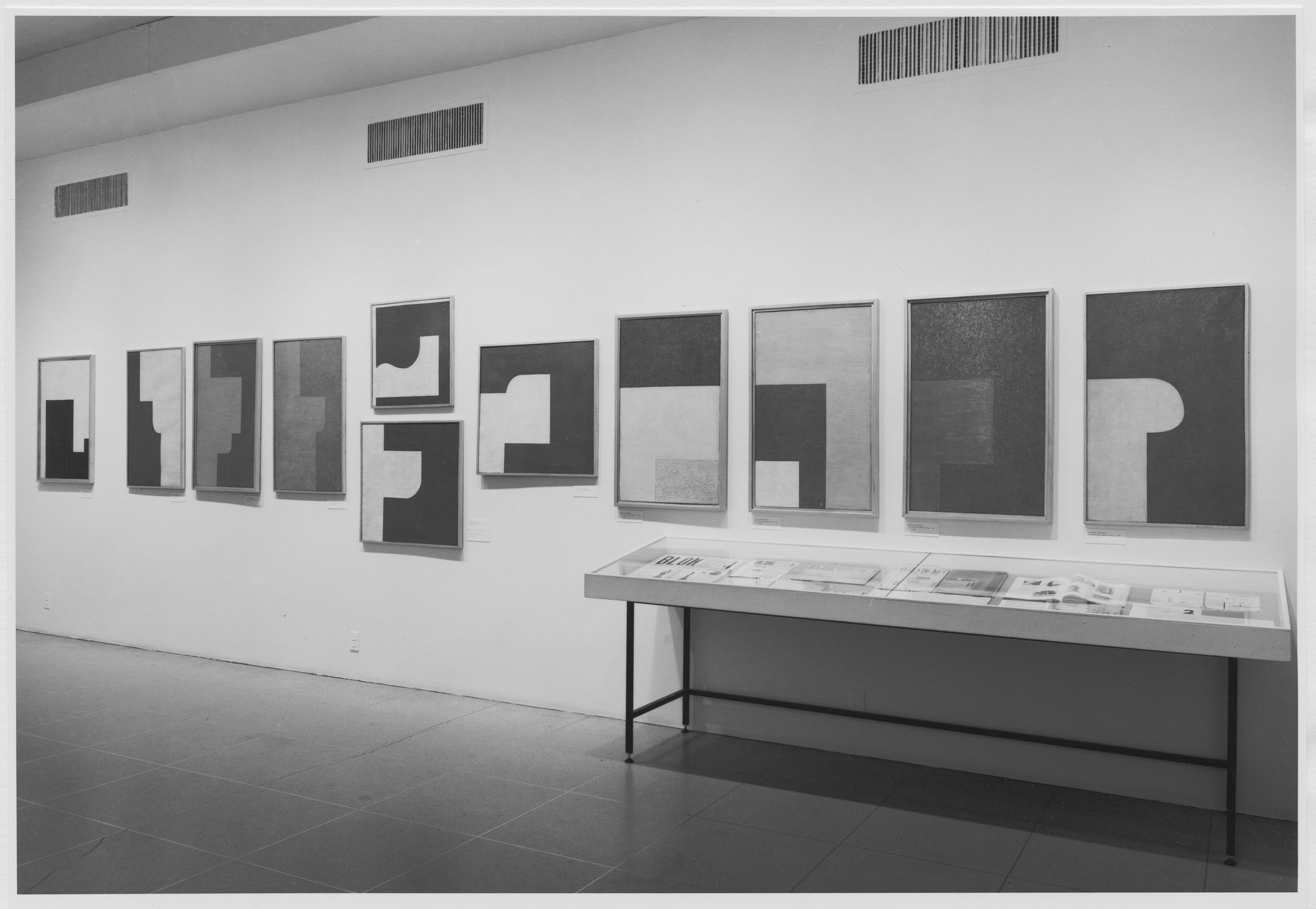 Installation view of the exhibition "Constructivism in Poland: 1923 ...