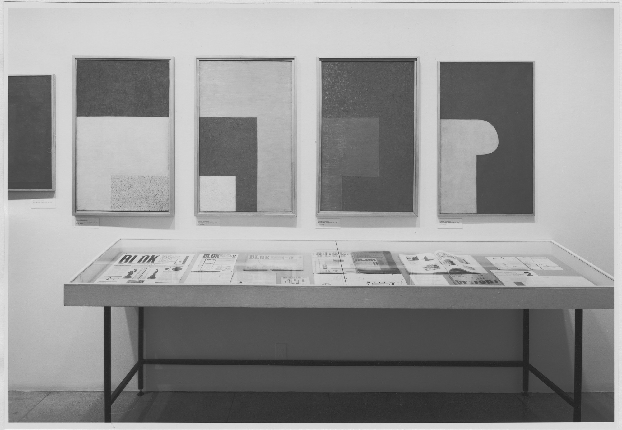 Installation view of the exhibition "Constructivism in Poland: 1923 ...