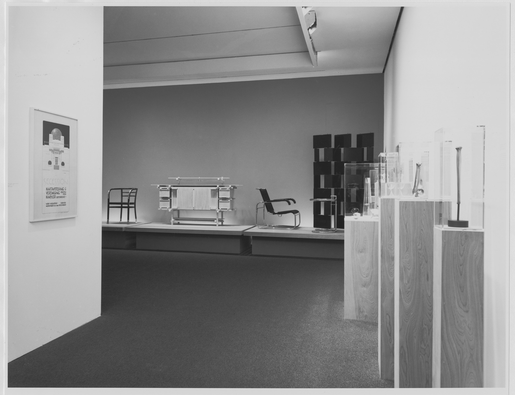 Installation view of the exhibition "Recent Acquisitions: Architecture ...