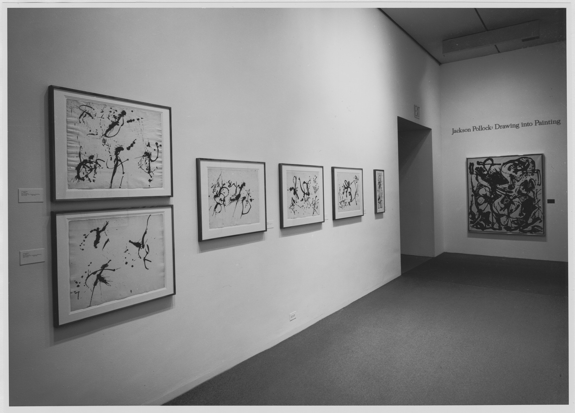 Jackson Pollock: Drawing into Painting | MoMA