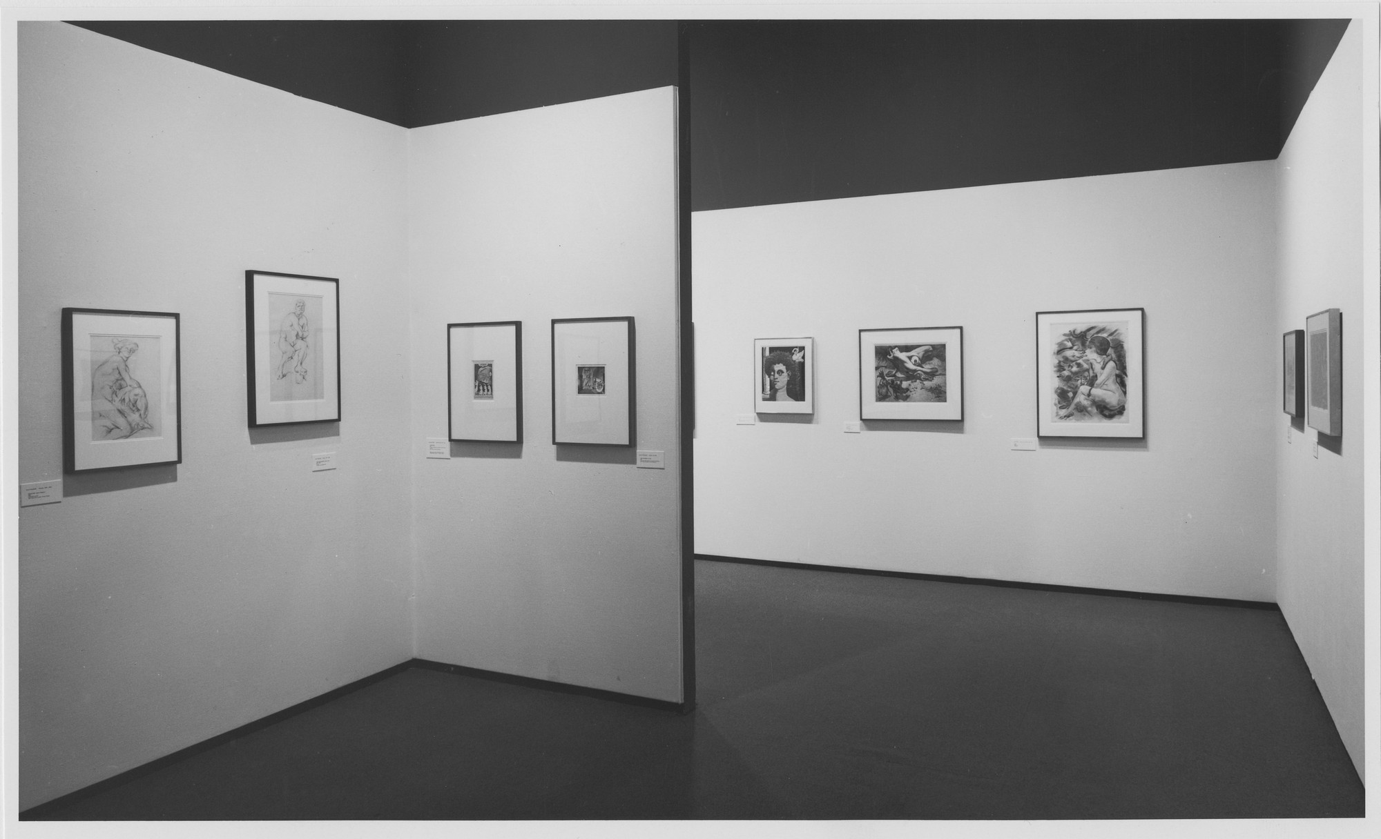 Installation view of the exhibition "Words and Pictures" | MoMA