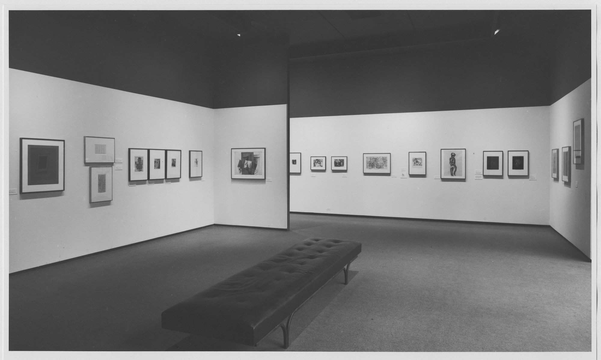 Installation view of the exhibition "Words and Pictures" | MoMA