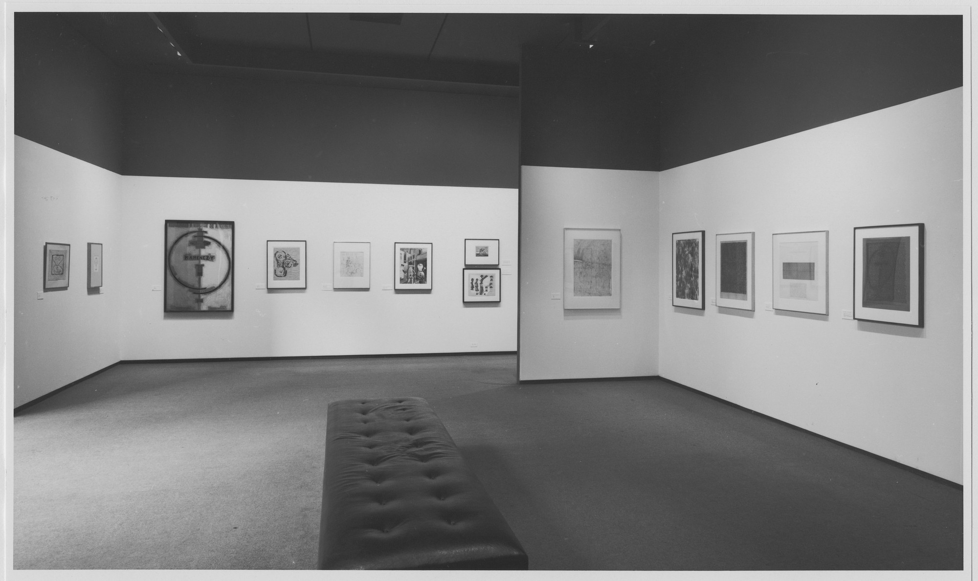 Installation view of the exhibition "Words and Pictures" | MoMA