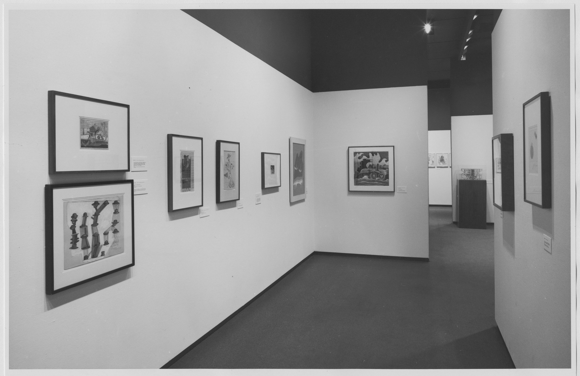 Installation view of the exhibition "Words and Pictures" | MoMA