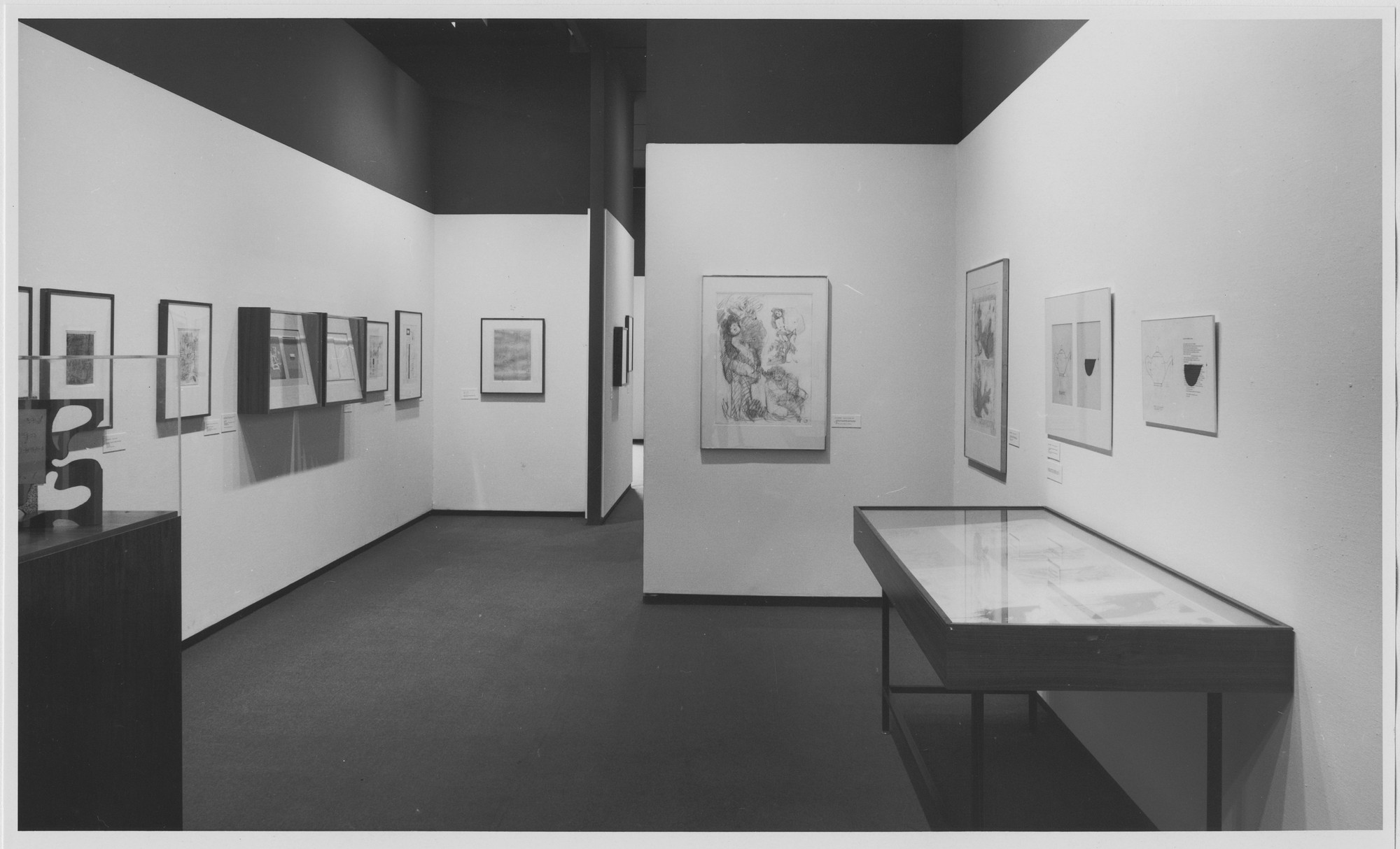 Installation view of the exhibition "Words and Pictures" | MoMA