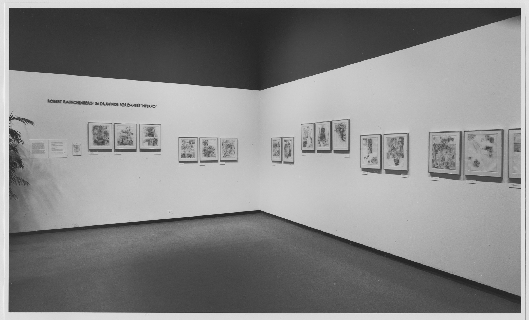 Installation view of the exhibition "Words and Pictures" | MoMA
