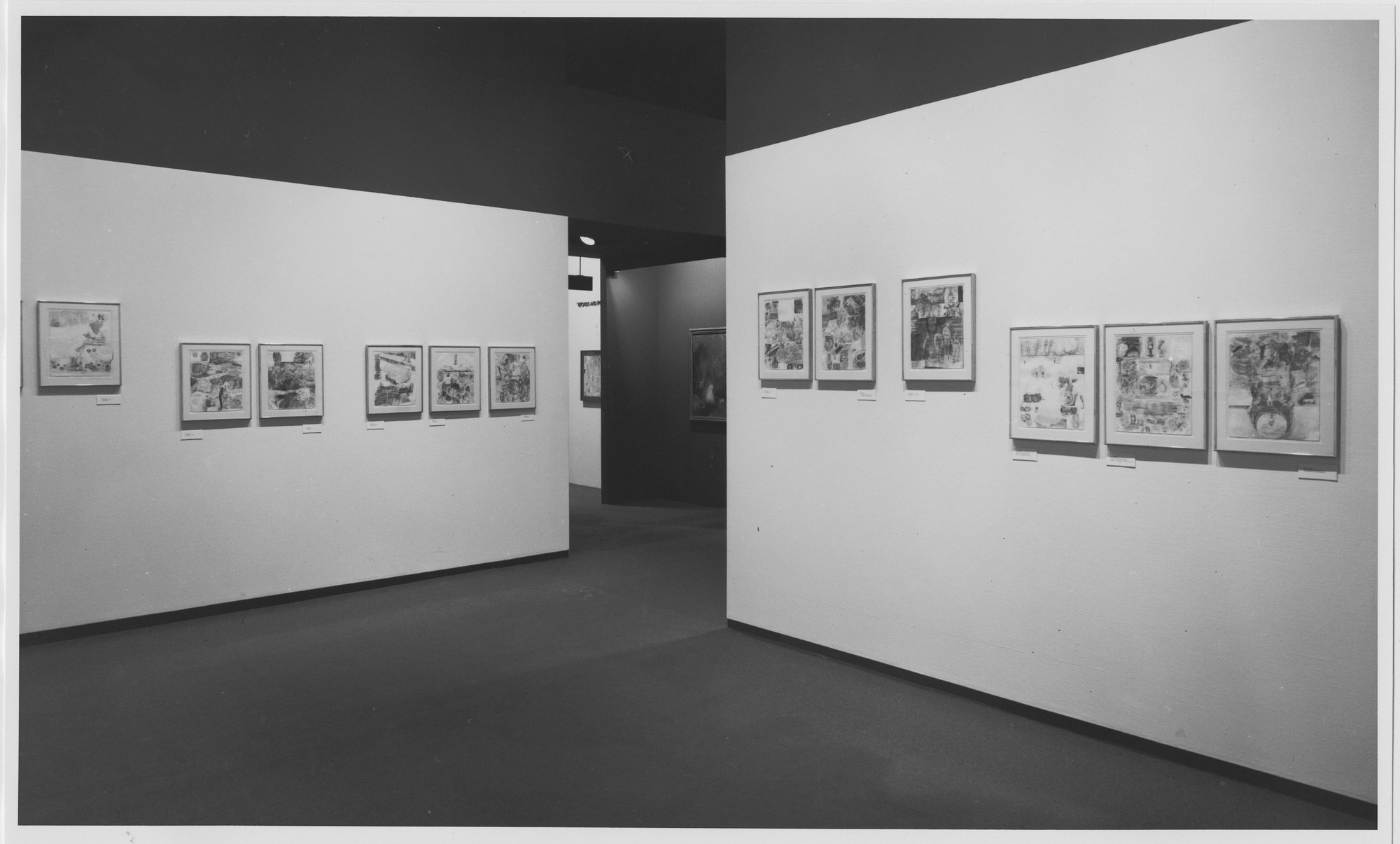 Installation view of the exhibition "Words and Pictures" | MoMA