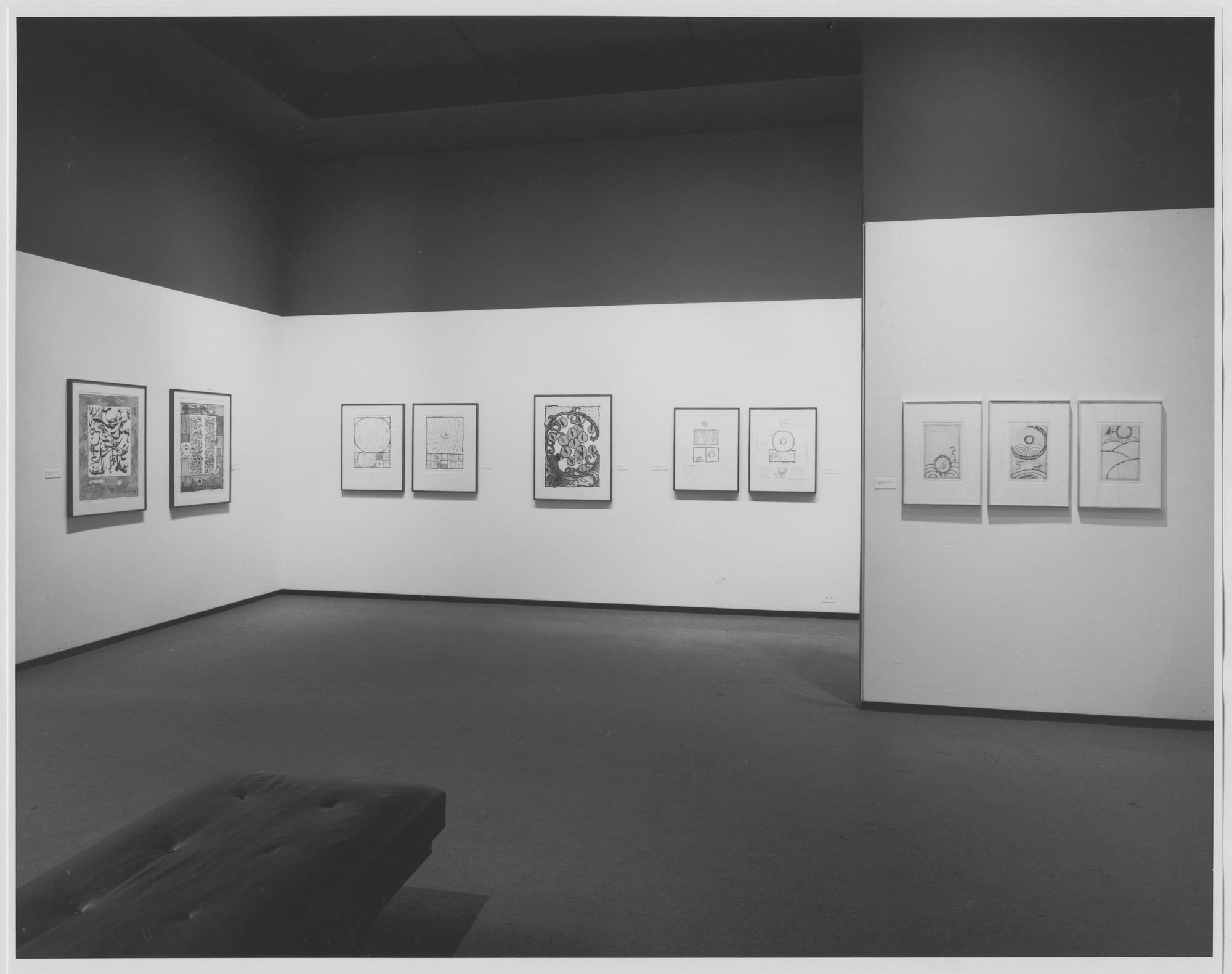 Installation view of the exhibition "Pierre Alechinsky: A Print ...