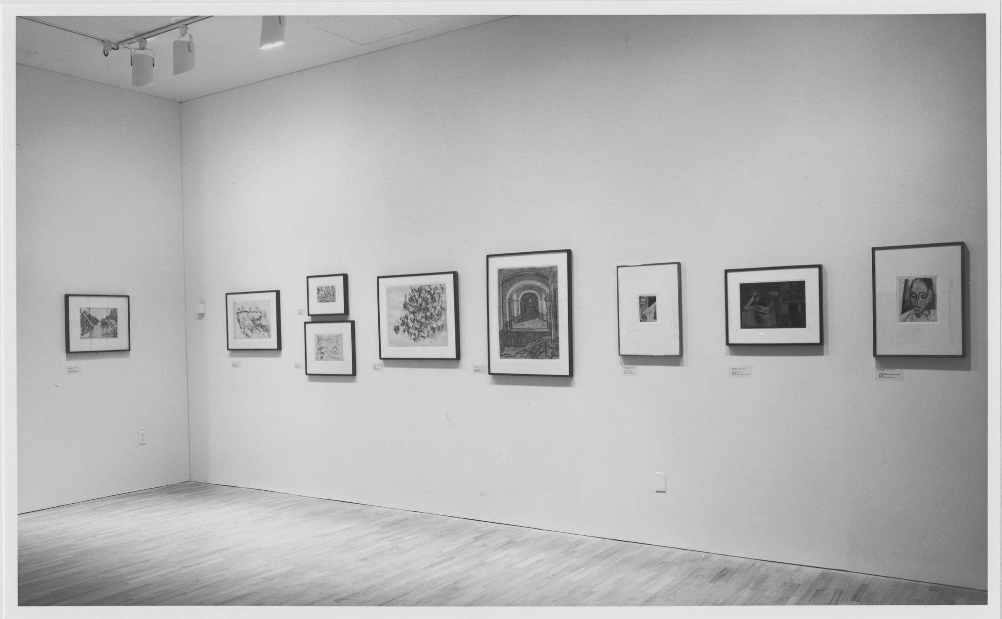 Installation view of the exhibition "A Century of Modern Drawings" | MoMA