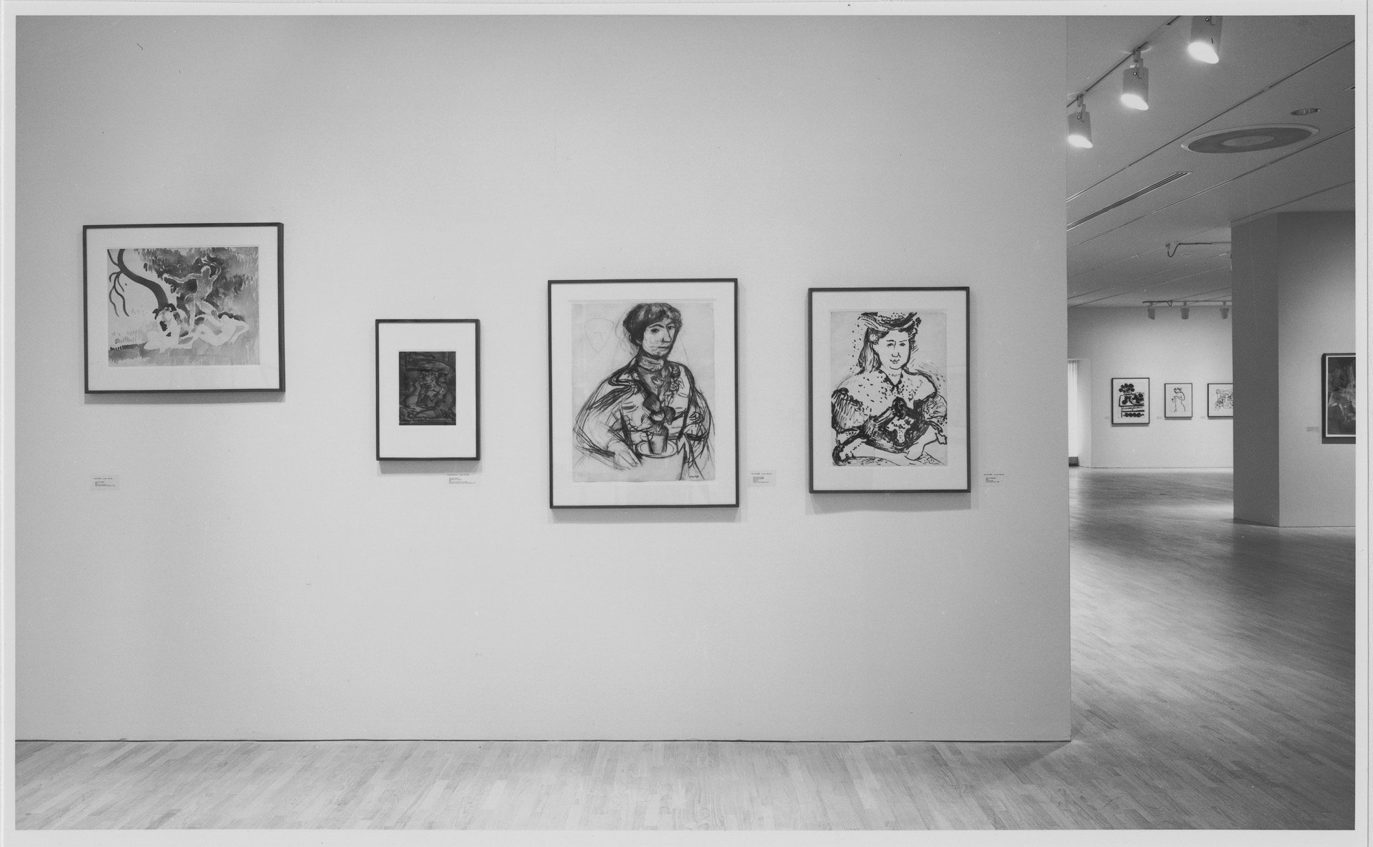 Installation view of the exhibition "A Century of Modern Drawings" | MoMA