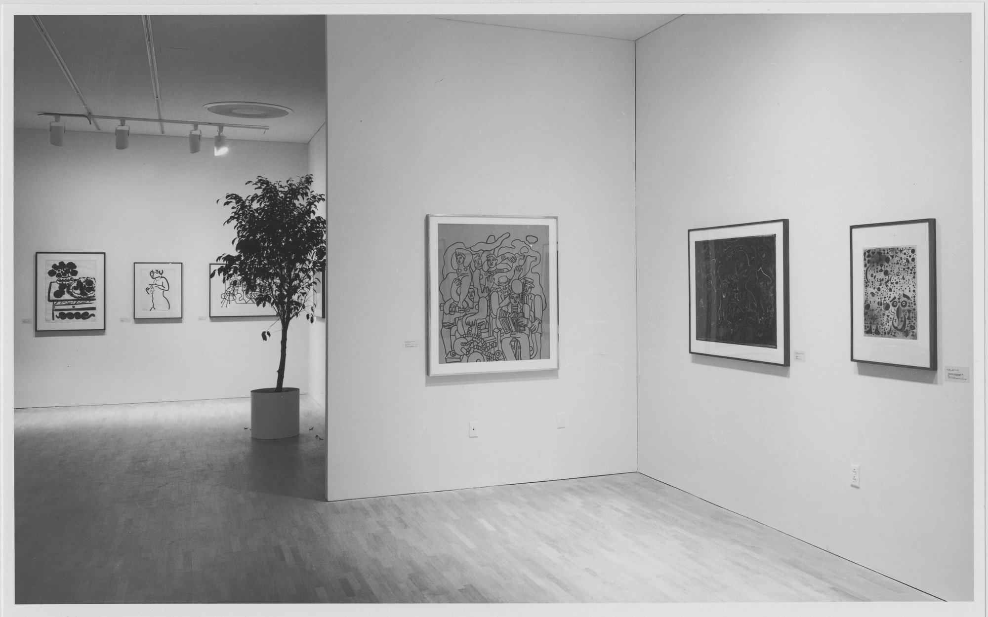 Installation view of the exhibition "A Century of Modern Drawings" | MoMA