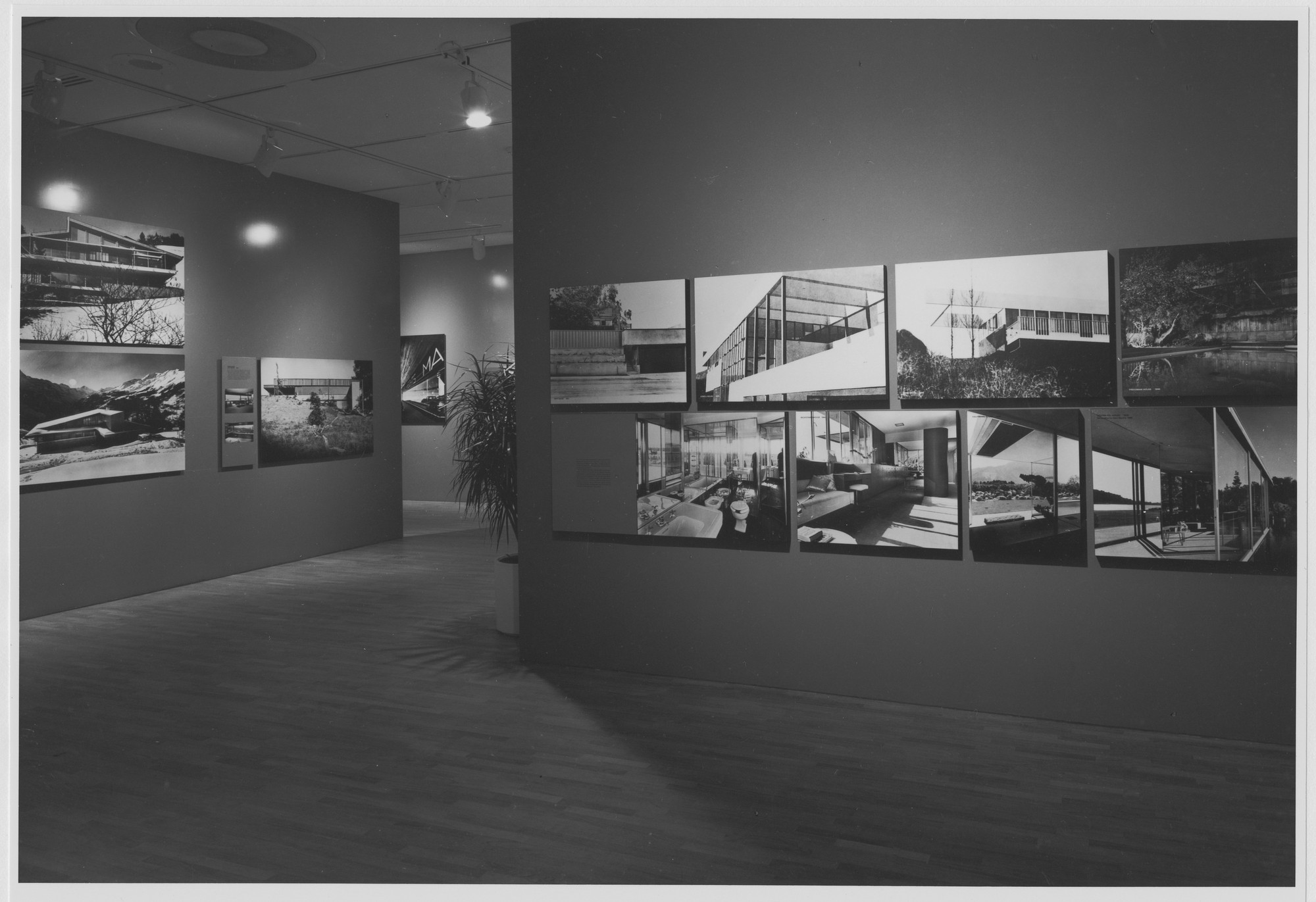 Installation view of the exhibition "The Architecture of Richard Neutra ...