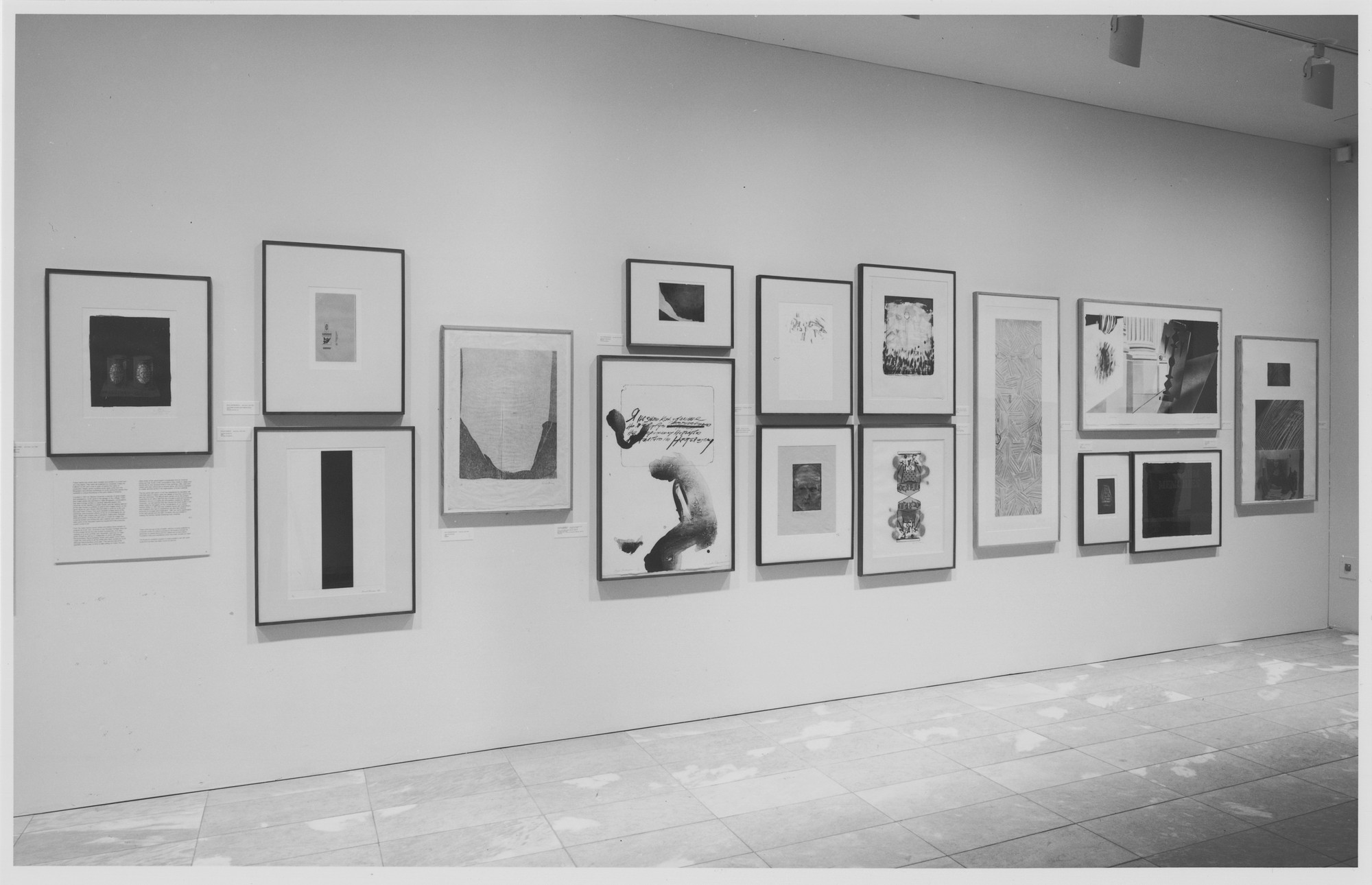 Installation view of the exhibition "For 25 Years: Prints from ULAE" | MoMA