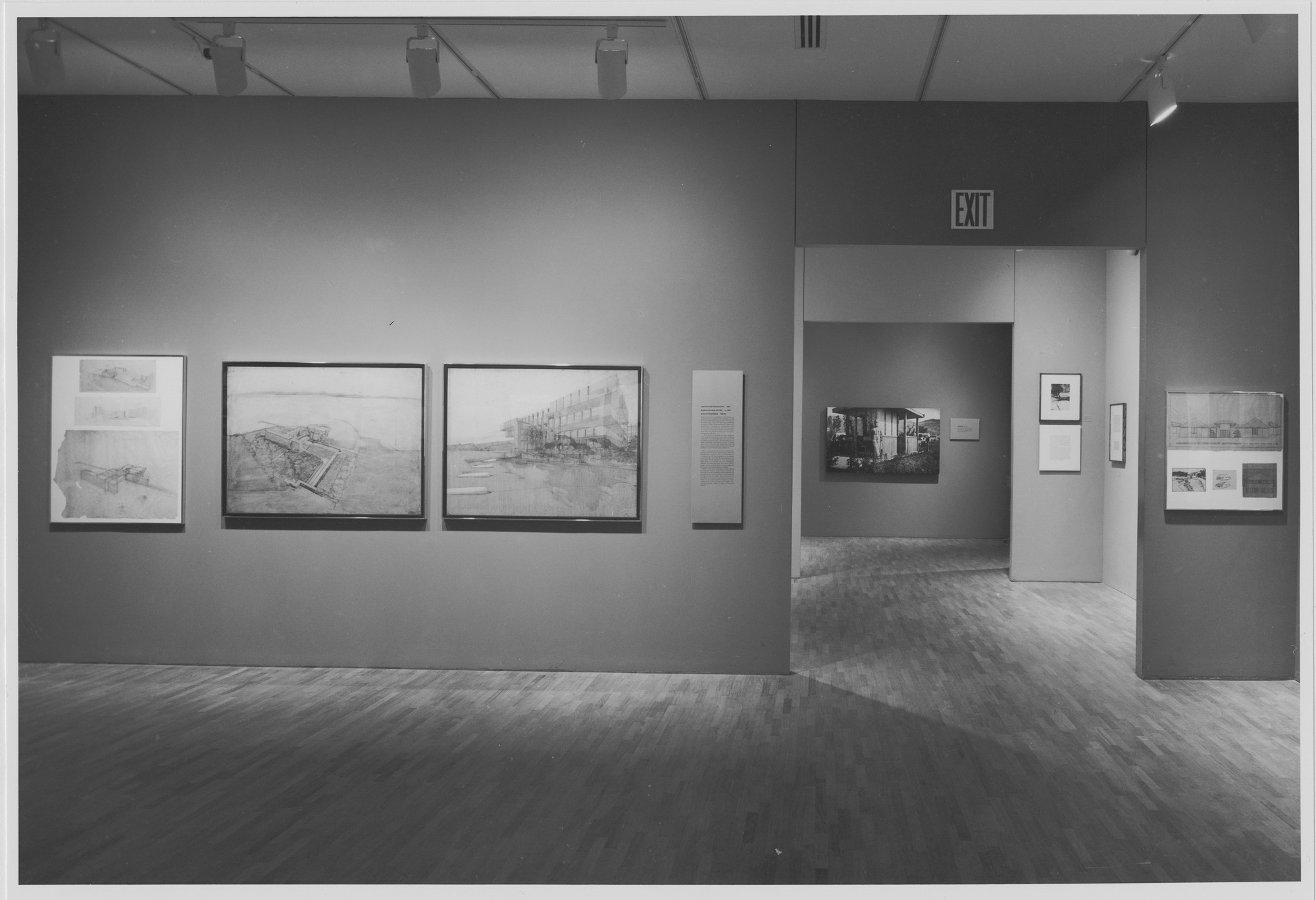 Installation view of the exhibition "The Architecture of Richard Neutra ...