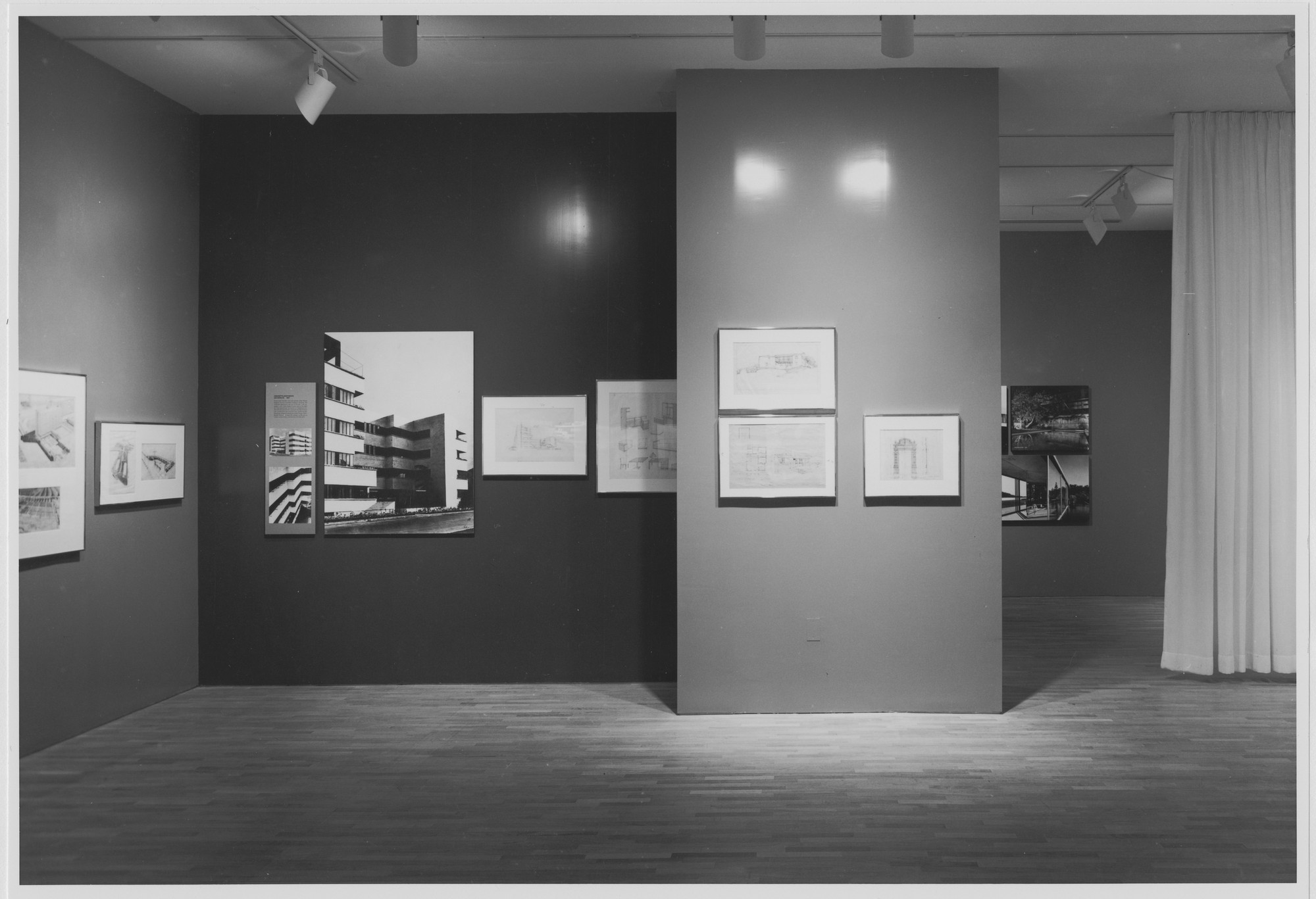 Installation view of the exhibition "The Architecture of Richard Neutra ...