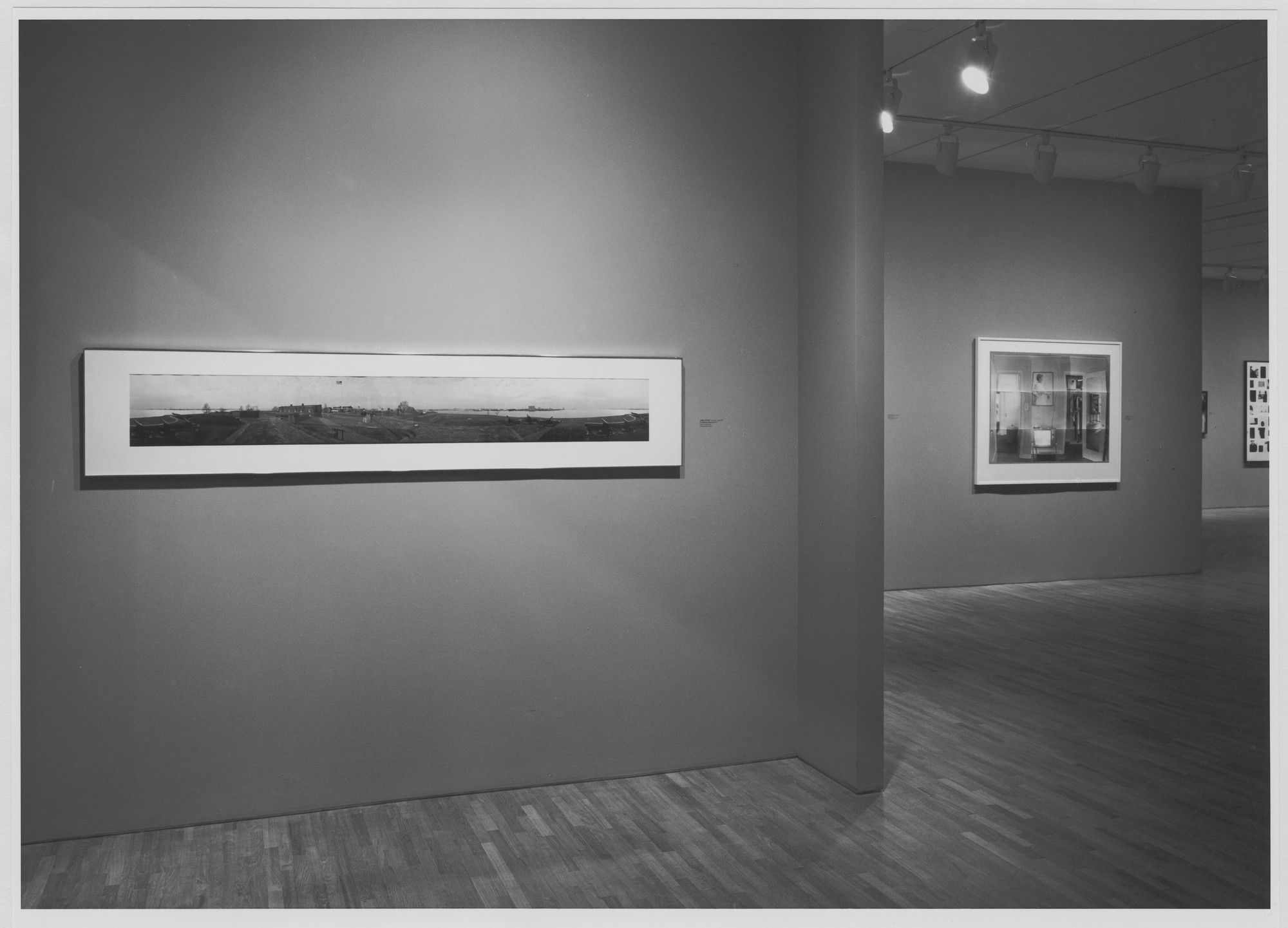 Installation view of the exhibition "Big Pictures by Contemporary ...