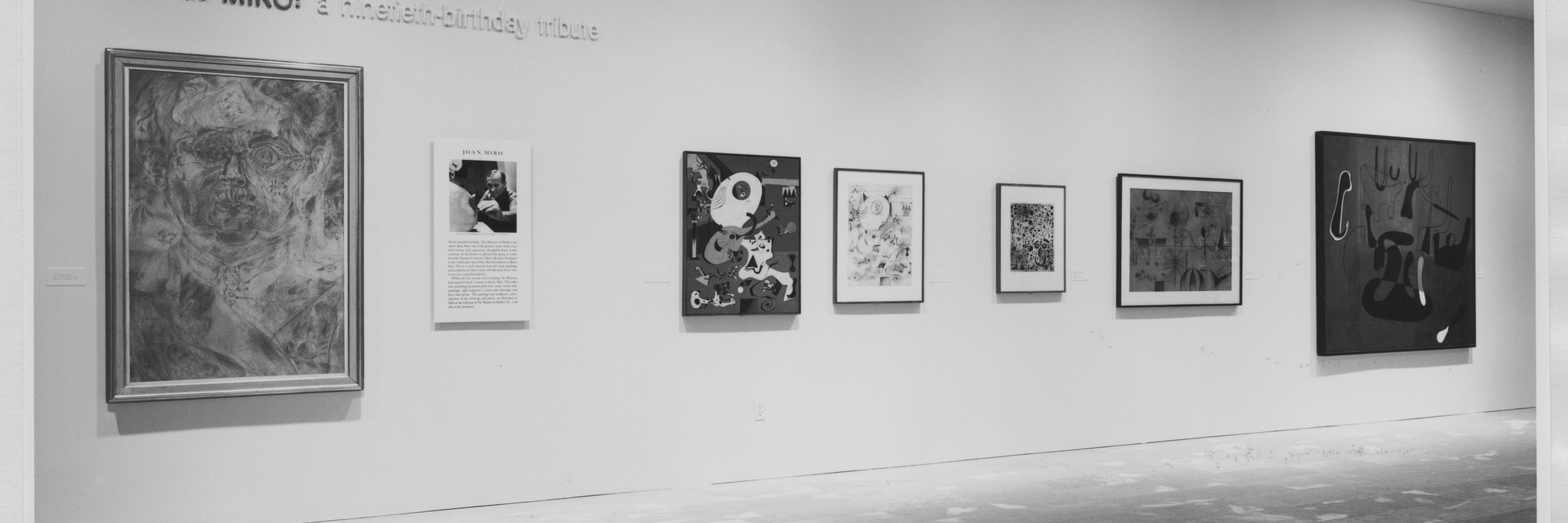 Joan Miró: A Ninetieth-Birthday Tribute | MoMA