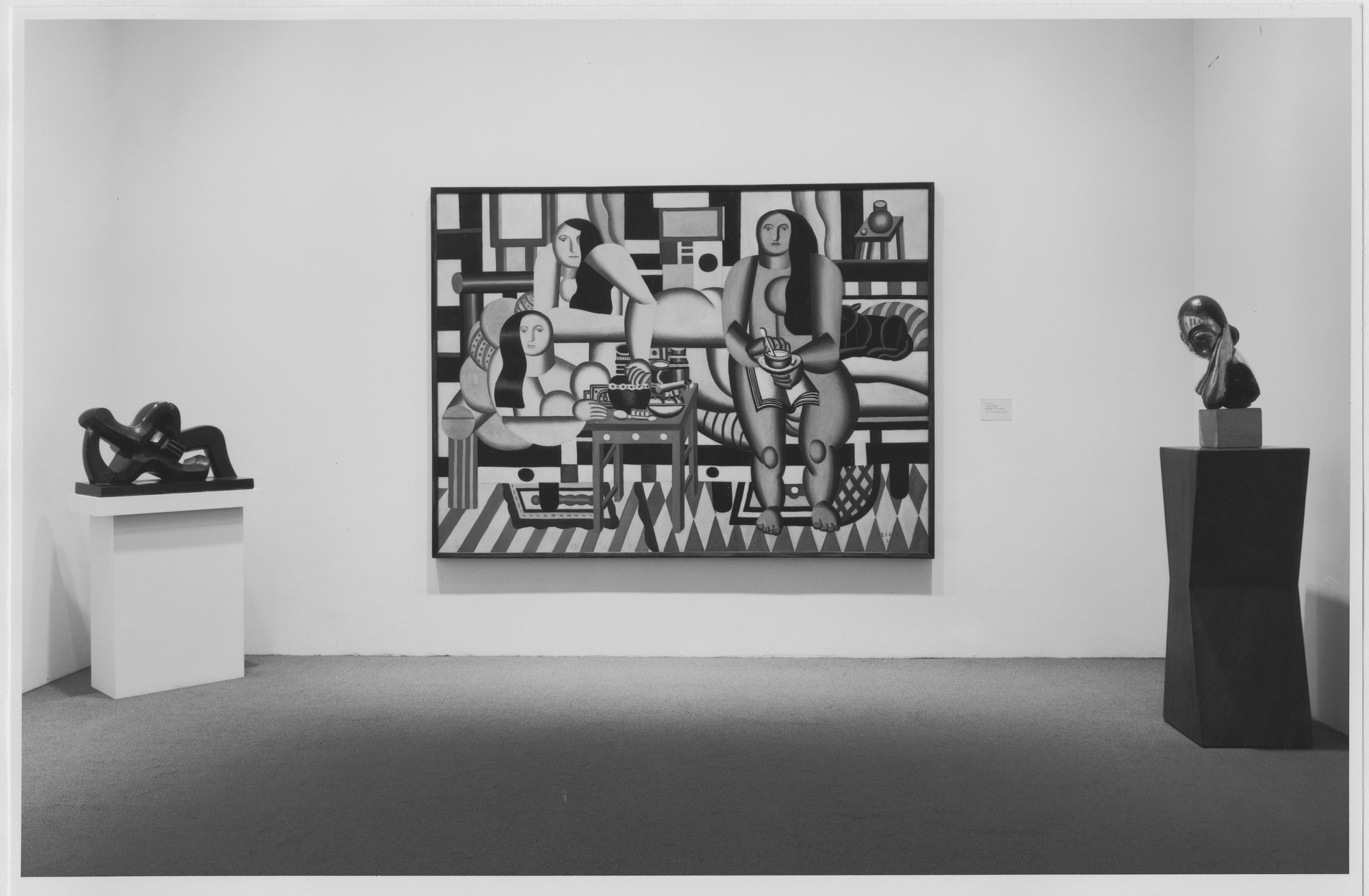 Installation view of the exhibition "Selections from the Permanent ...