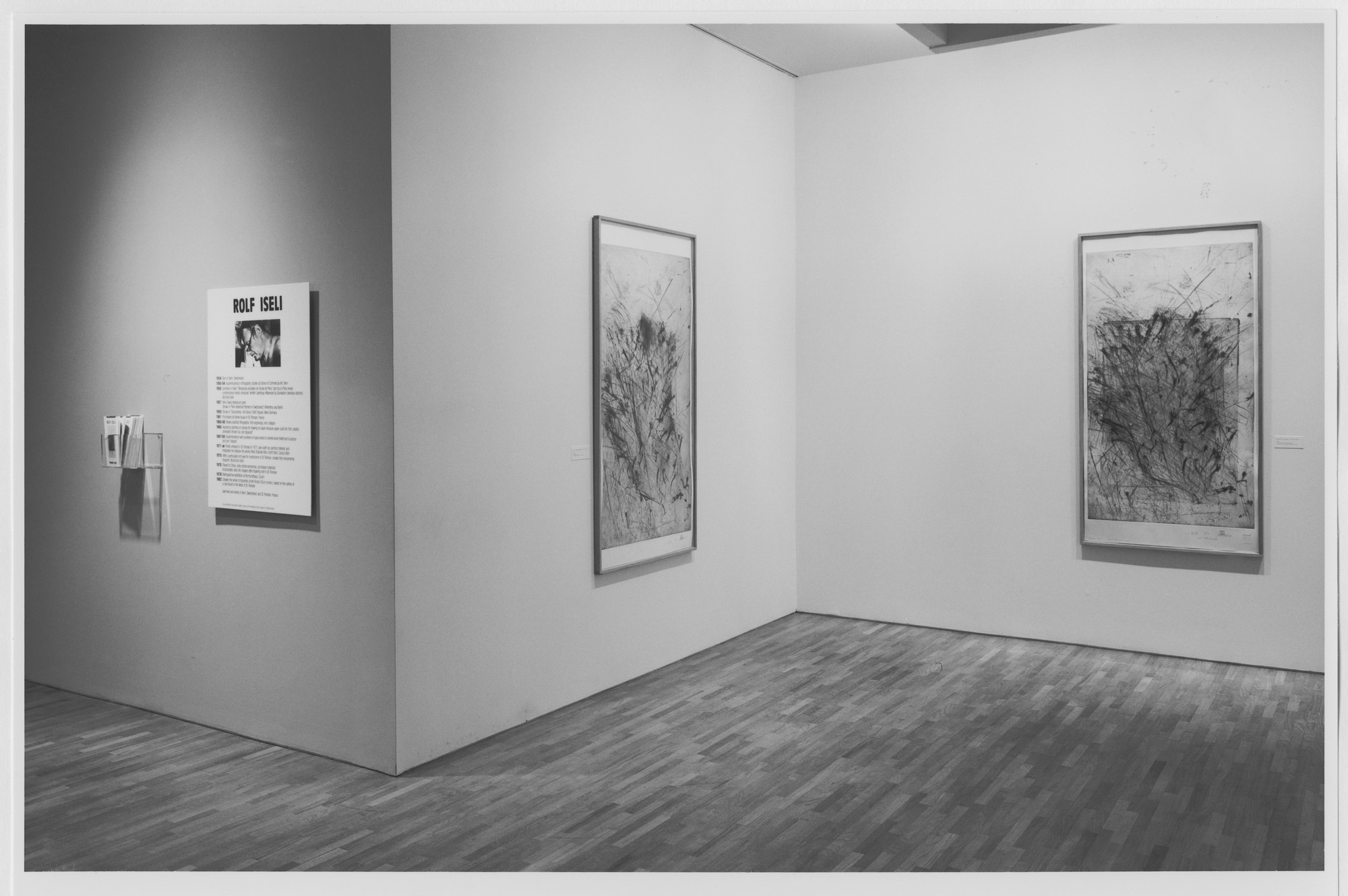 Installation view of the exhibition "Monumental Prints by Georg ...