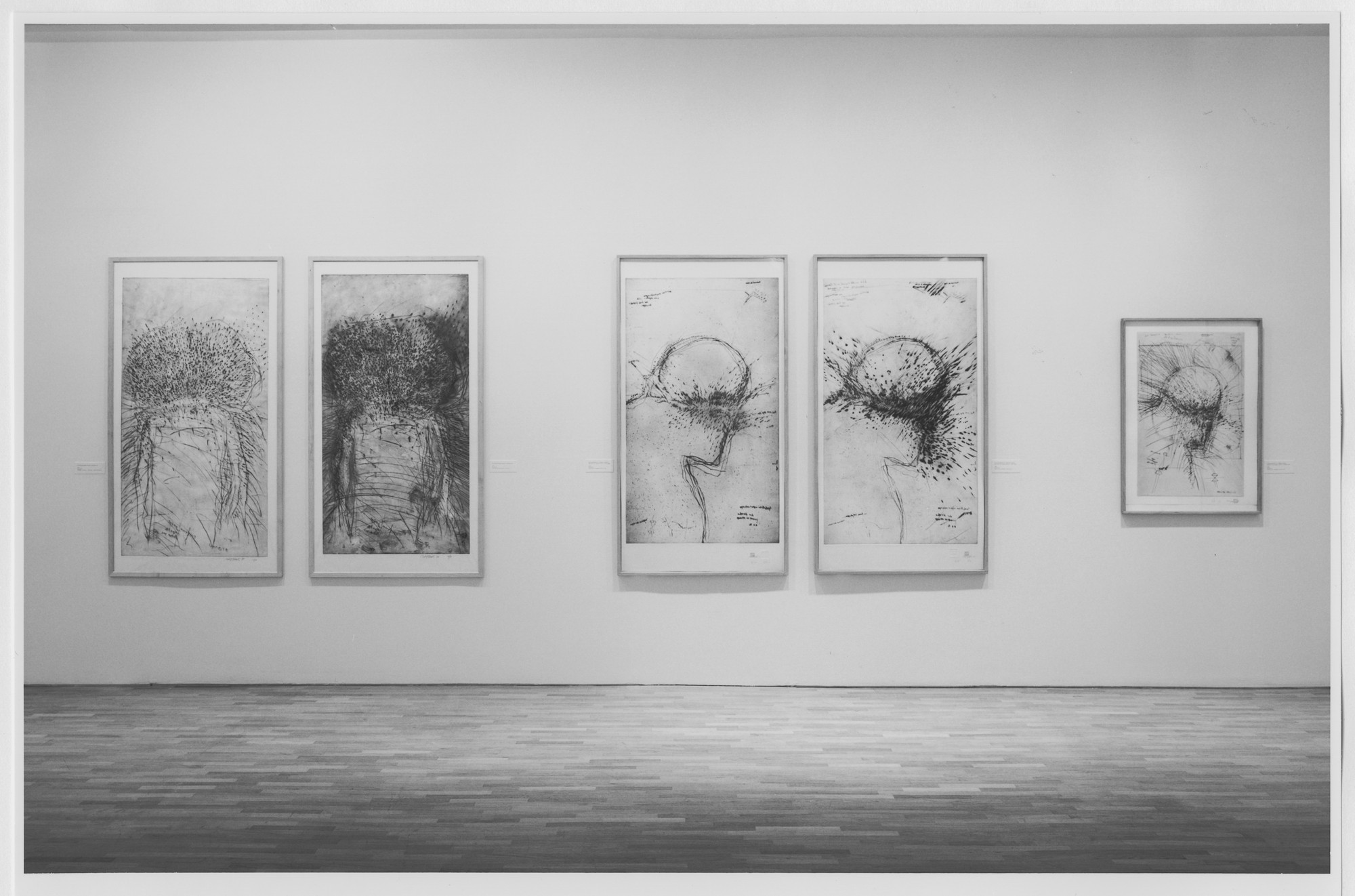 Installation view of the exhibition "Monumental Prints by Georg ...