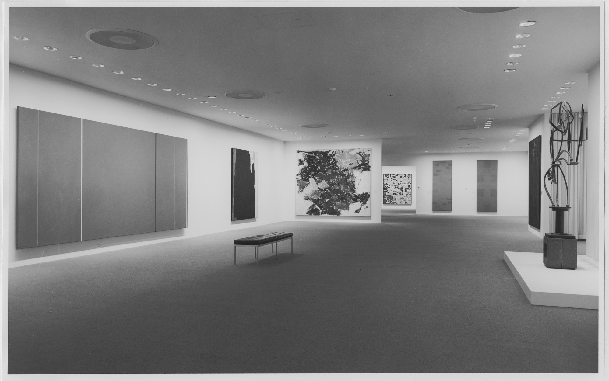 Installation view of the exhibition "Selections from the Permanent ...