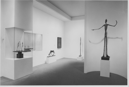 Alberto Giacometti. Man Pointing. 1947 | MoMA