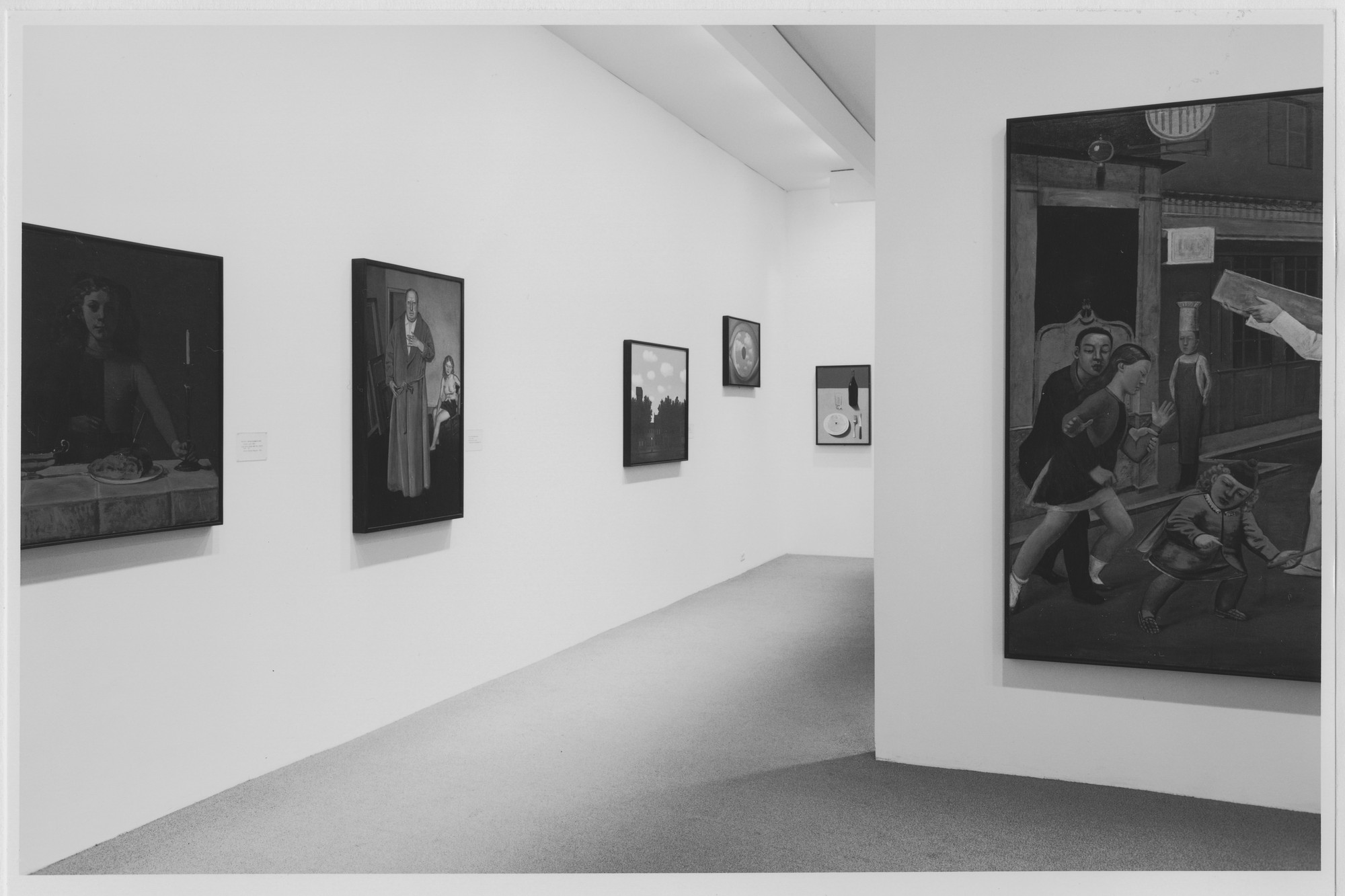 Installation view of the exhibition "Selections from the Permanent ...