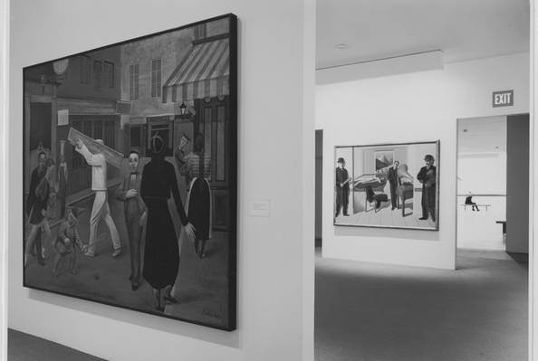 Balthus (Baltusz Klossowski de Rola). The Street. 1933 | MoMA