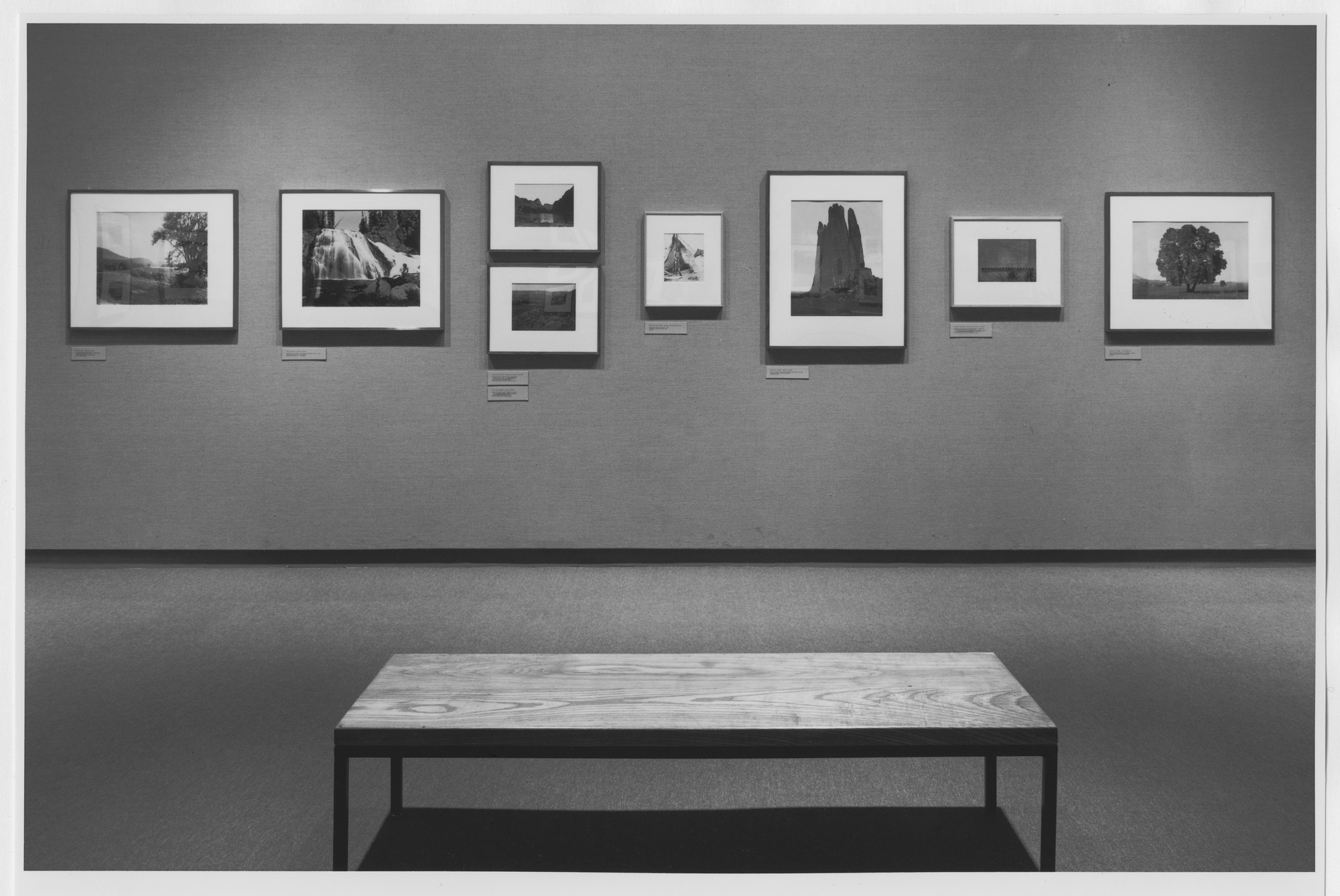 Installation view of the exhibition "Selections from the Permanent ...